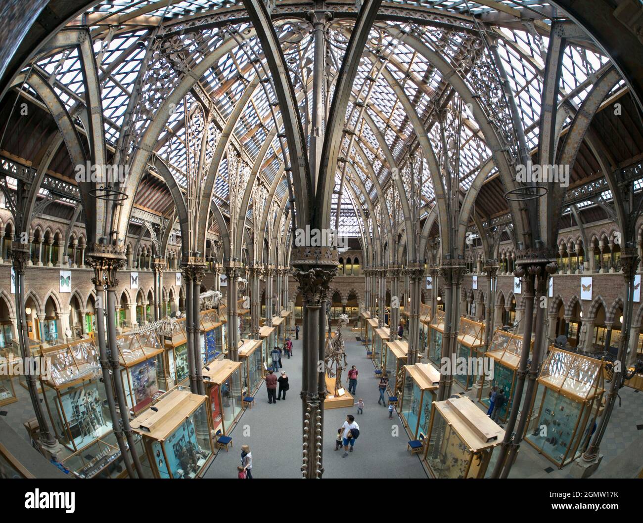Oxford, England - 2014; The Pitt Rivers Museum is a museum displaying ...