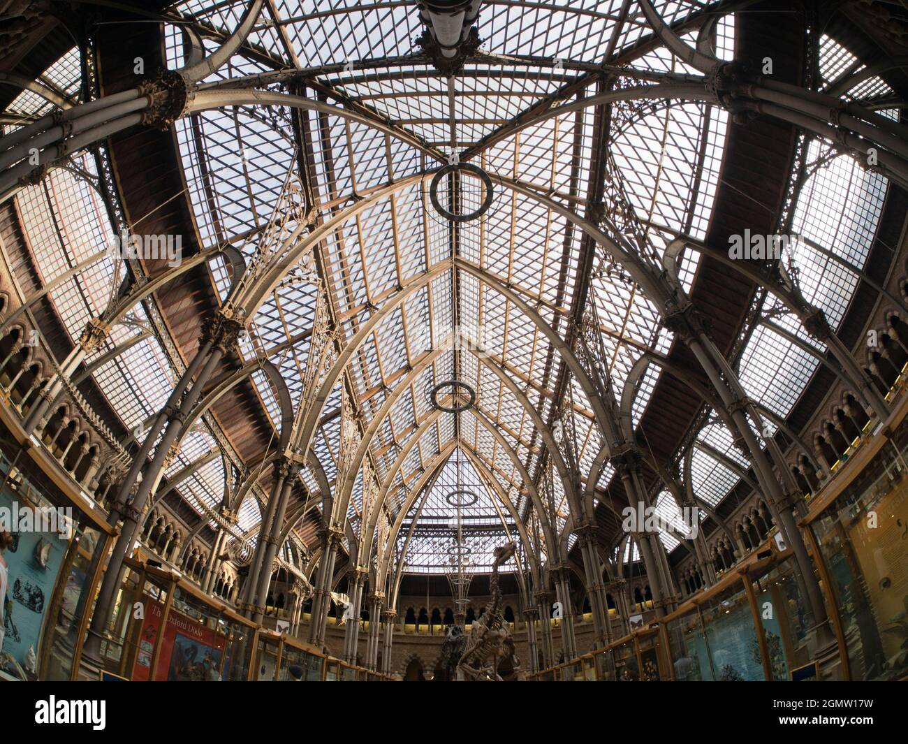 Oxford, England - 2014; The Pitt Rivers Museum is a museum displaying ...