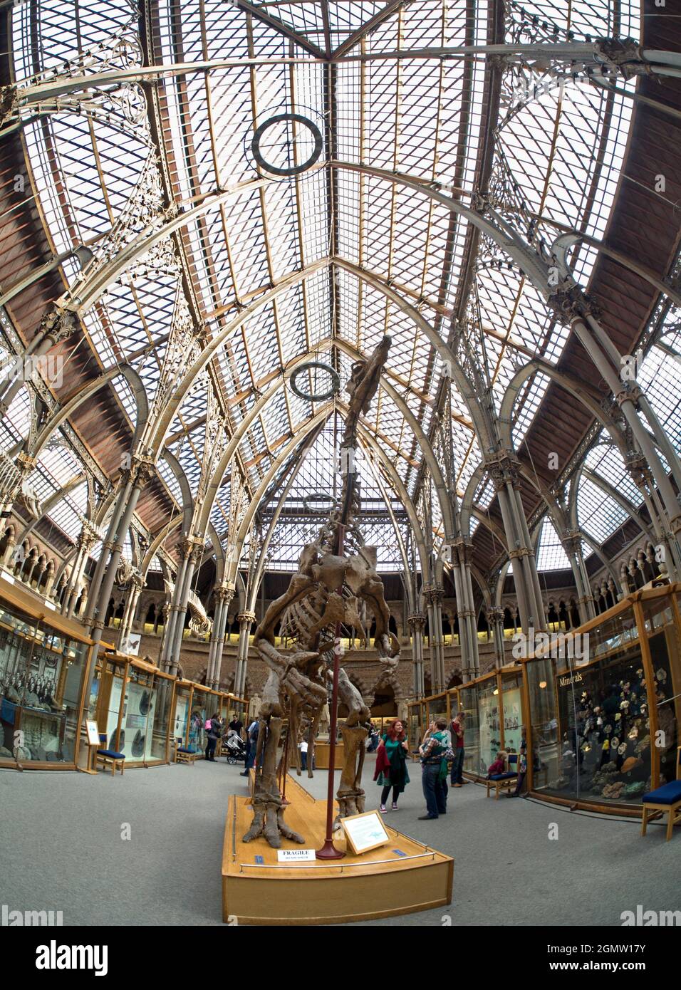 Oxford, England - 2014; The Pitt Rivers Museum is a museum displaying ...