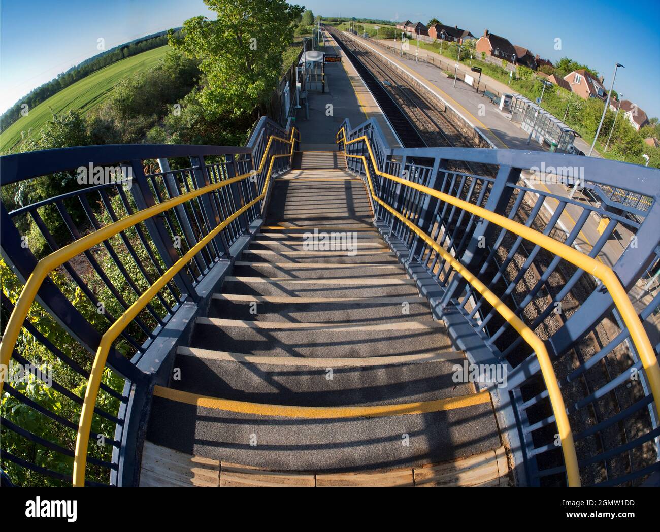 Radley Village, Oxfordshire, England - 6 May 2020 Radley is fortunate ...
