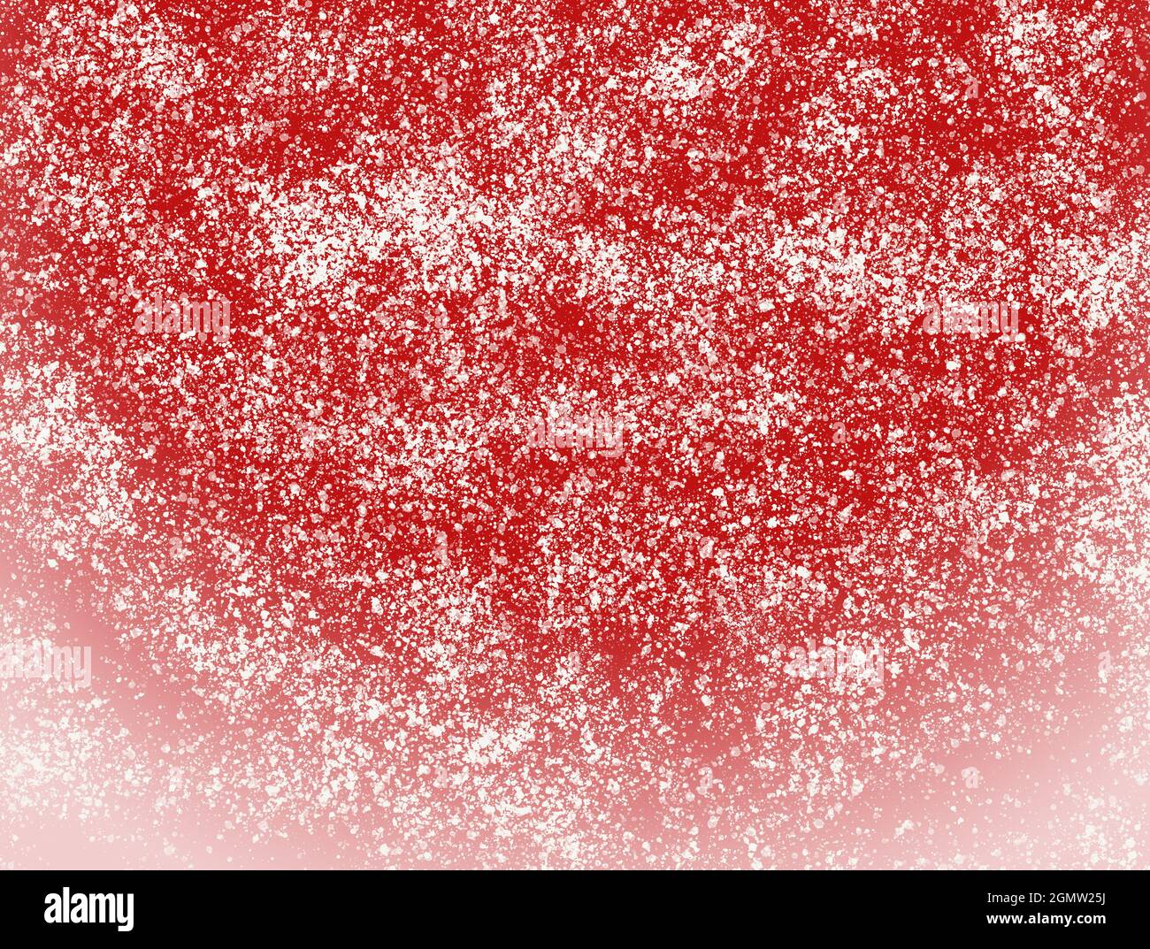red snowy background for christmas greeting card Stock Photo - Alamy