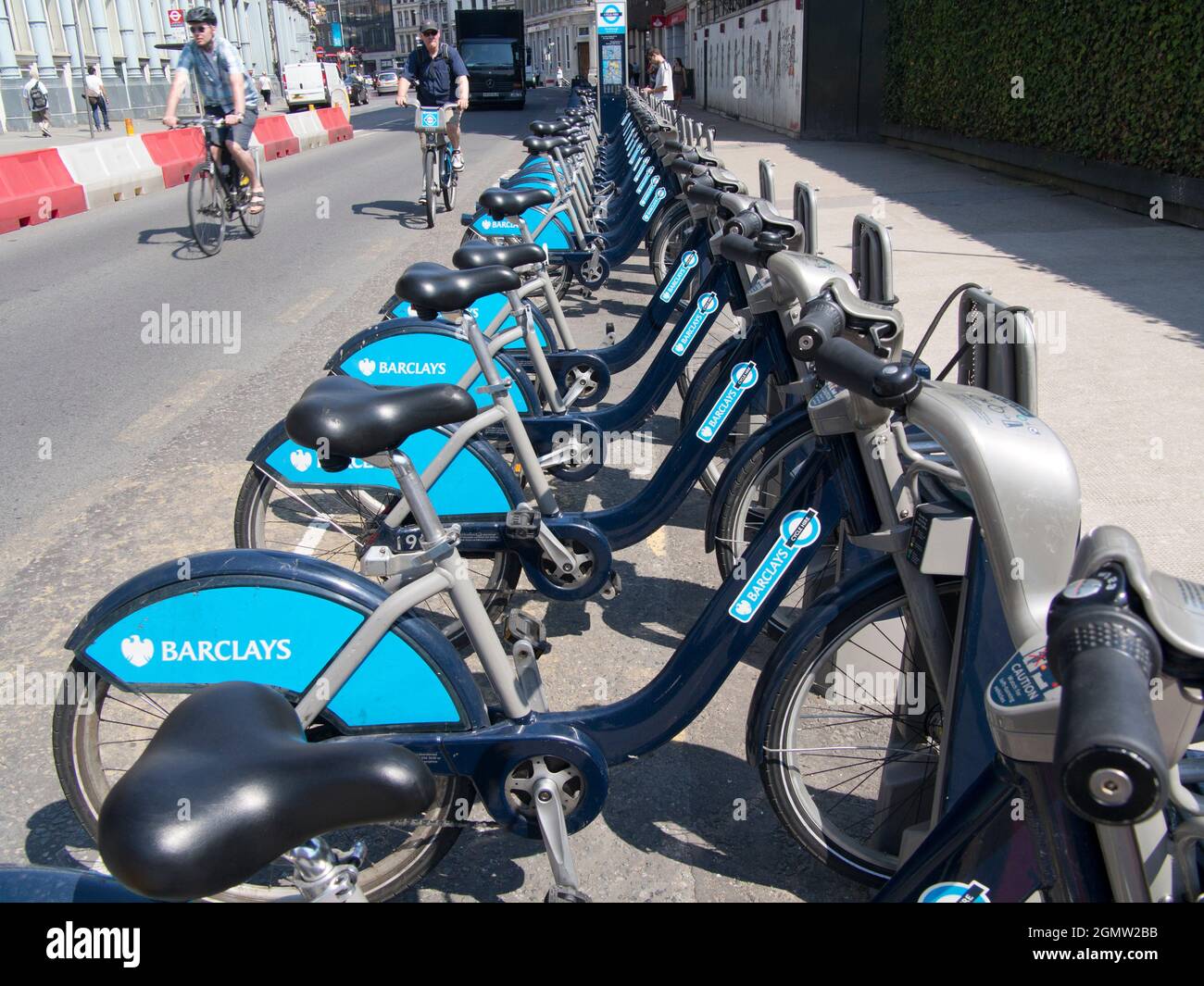 London, England - 2012; It is ten years since the first hire bikes of ...