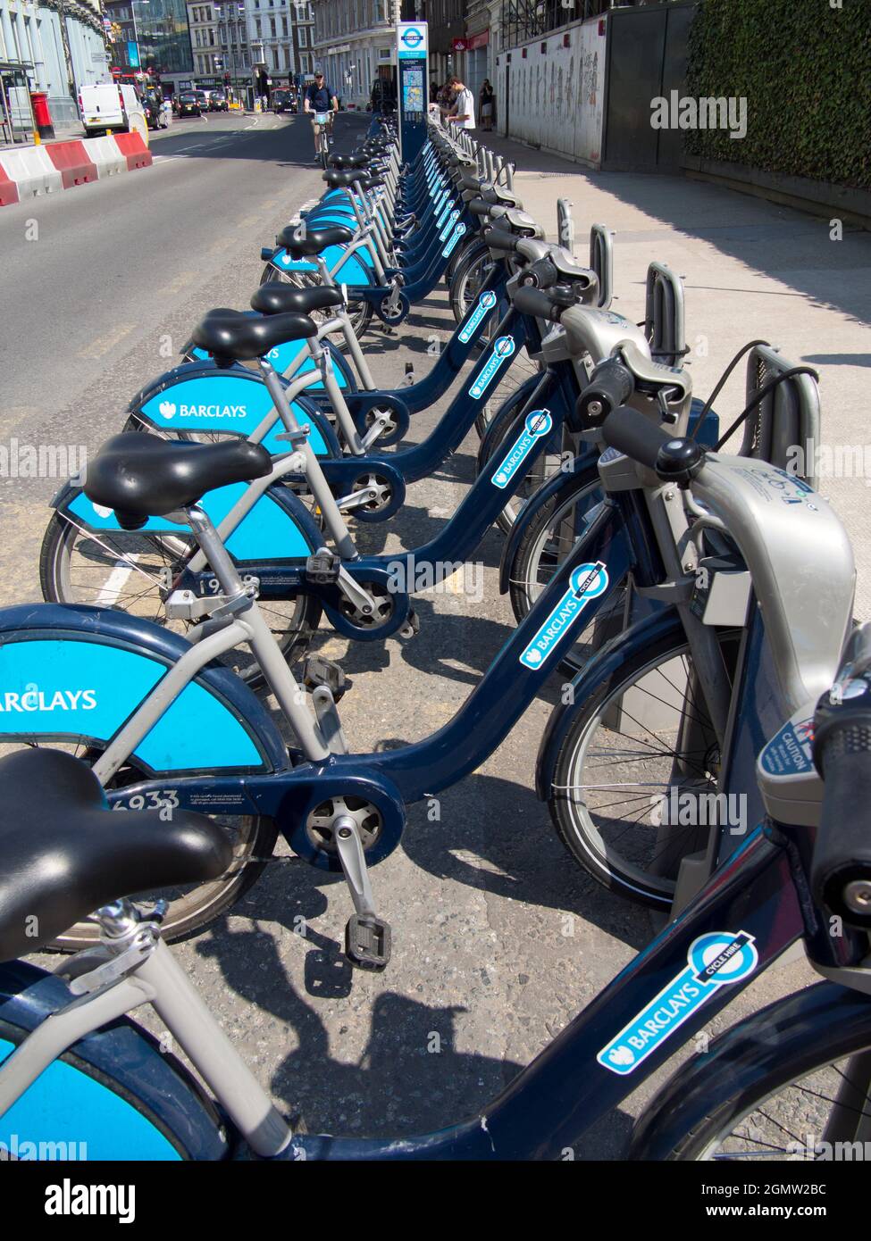 London, England - 2012; It is ten years since the first hire bikes of ...