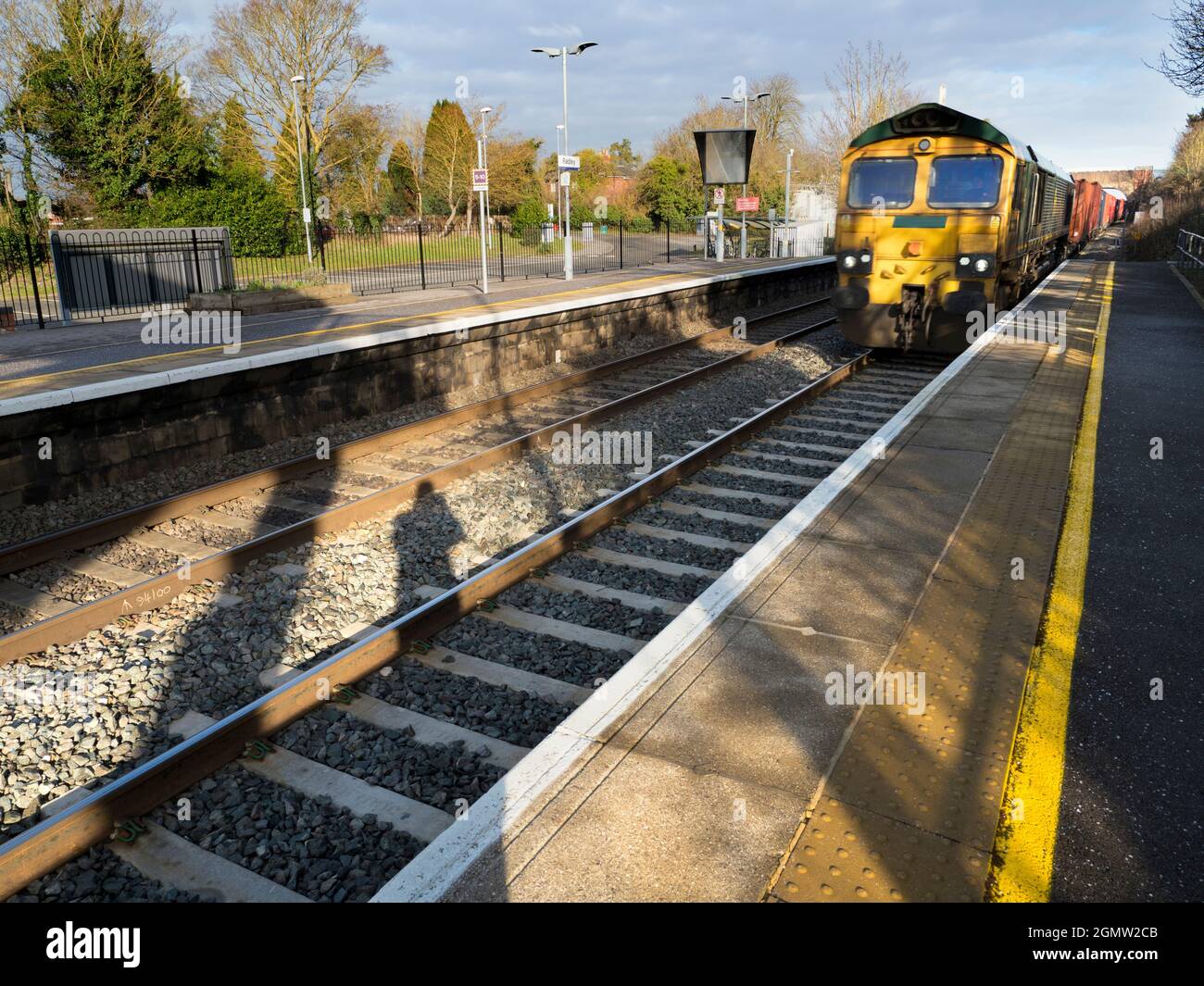 Radley Village, Oxfordshire, England - 9 February 2021; No people in ...