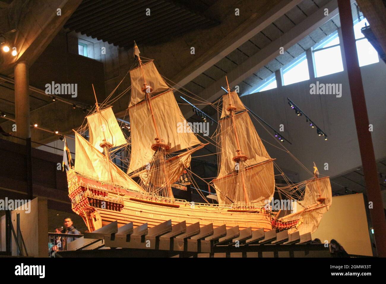 Model of vasa ship hi-res stock photography and images - Alamy