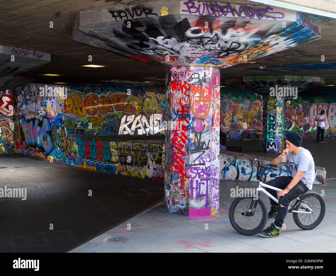 London, England - 2009; A strangely beautiful urban landscape. Part of ...