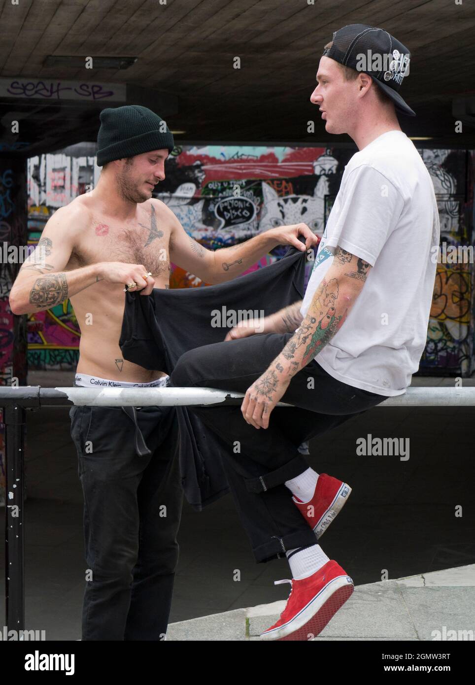 London, England - 2009; A strangely beautiful urban landscape. Part of ...