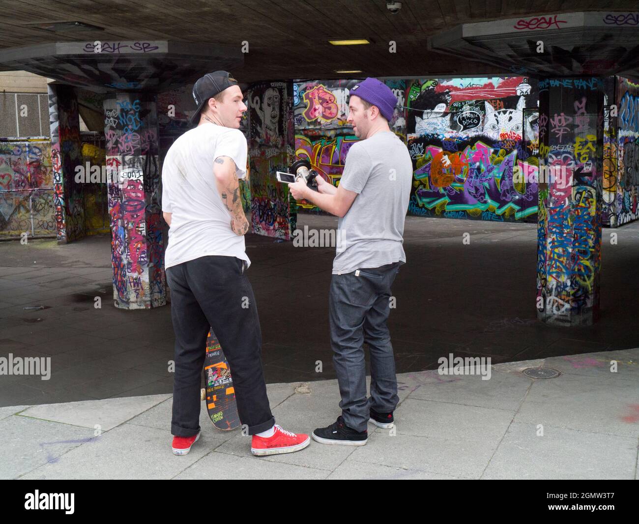 London, England - 2009; A strangely beautiful urban landscape. Part of ...