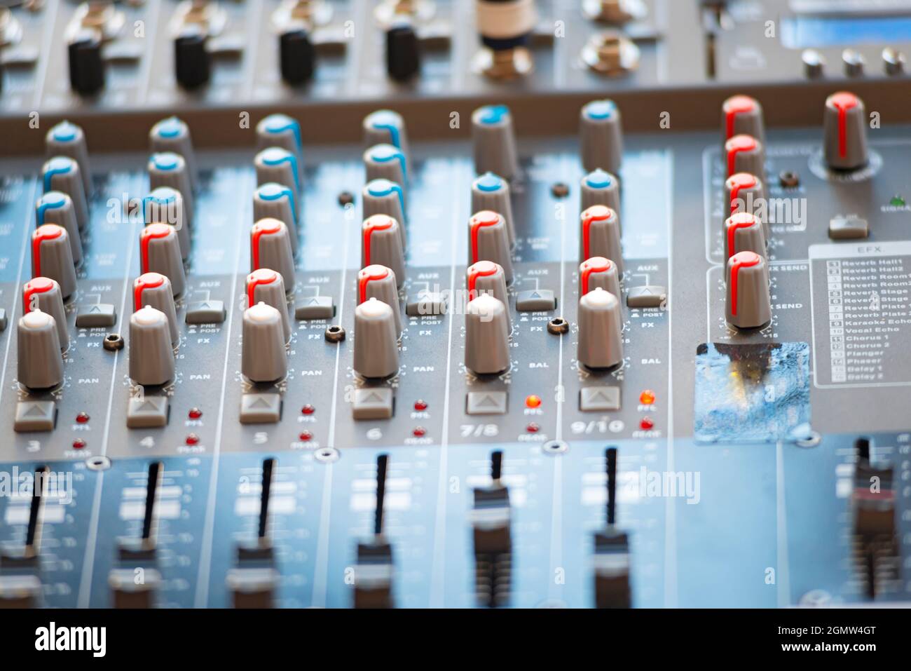 Audio Mixing Console, Sound Mixer Stock Photo - Alamy