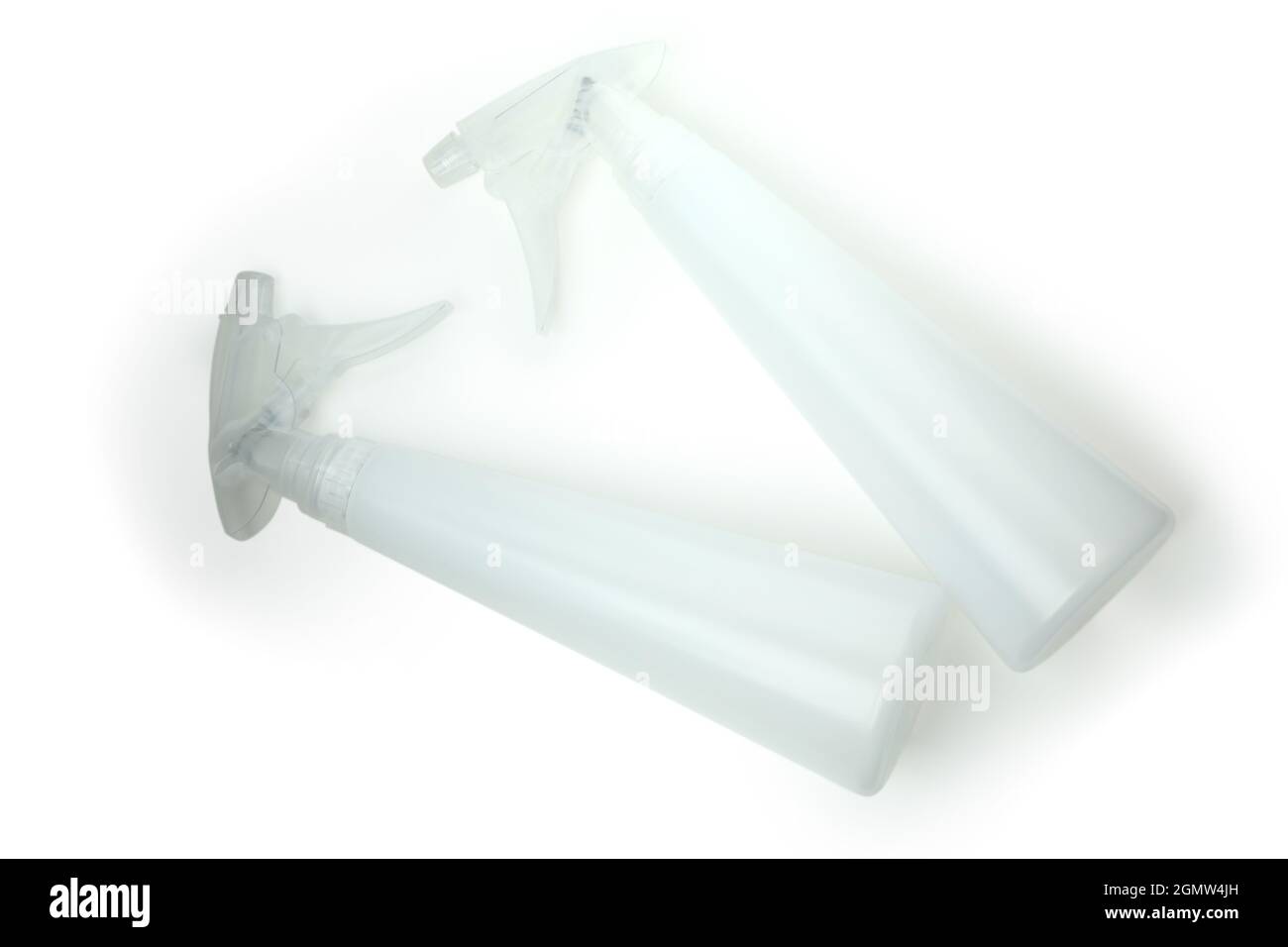 Water sprayers isolated on a white background Stock Photo - Alamy