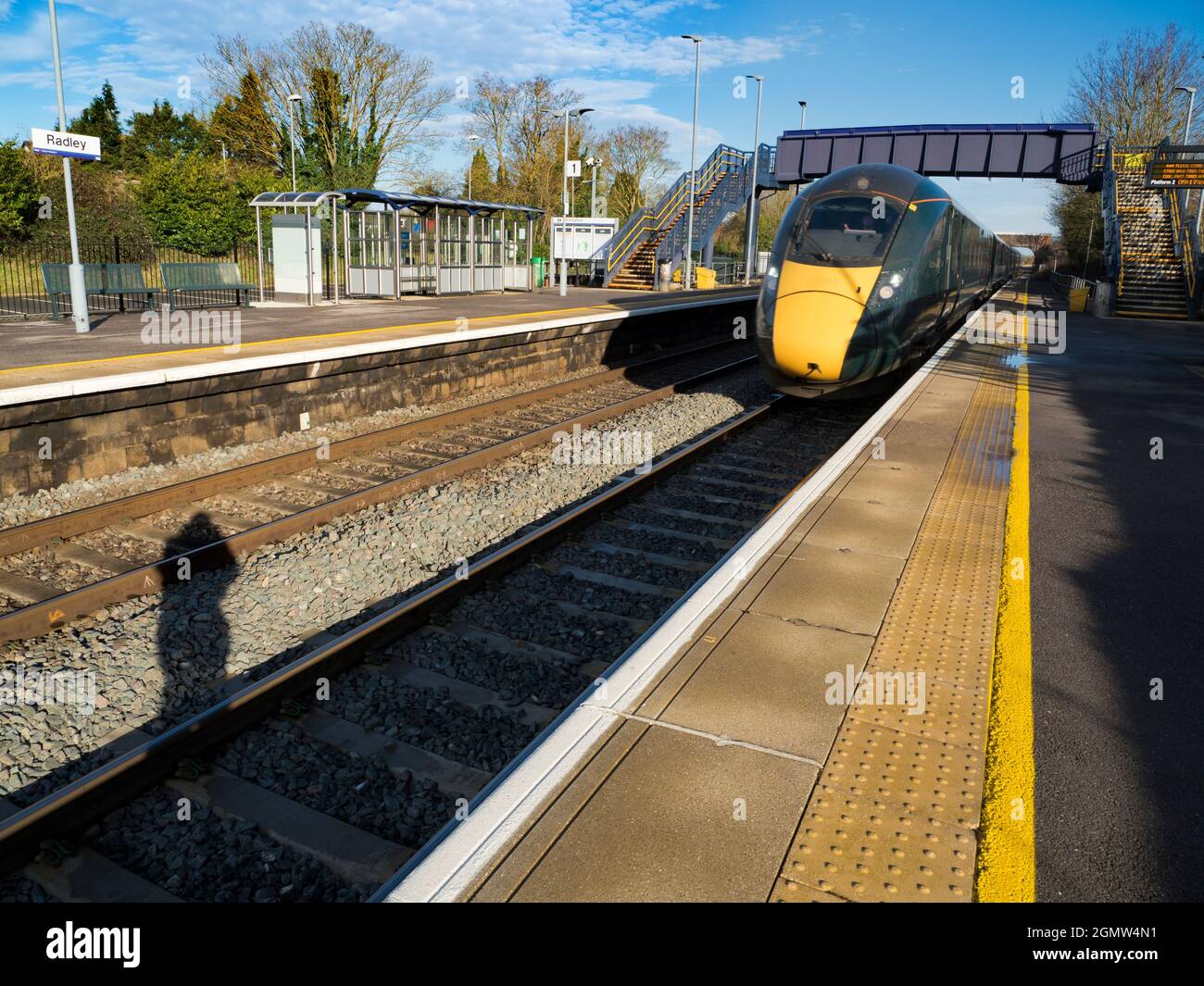 Radley Village, Oxfordshire, England - 23 February 2021; No people in ...