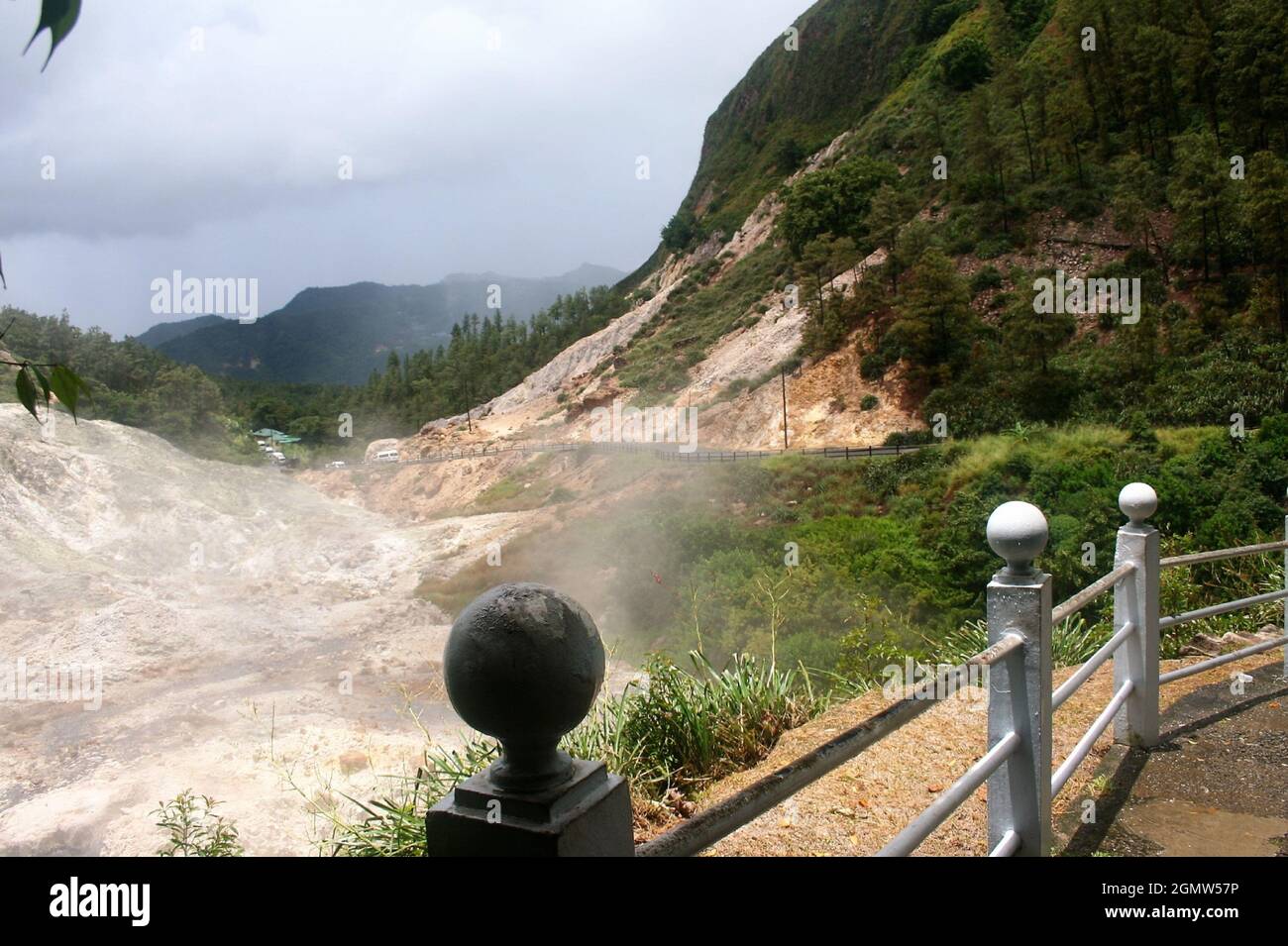 St. Lucia Sulfur Springs Stock Photo - Alamy