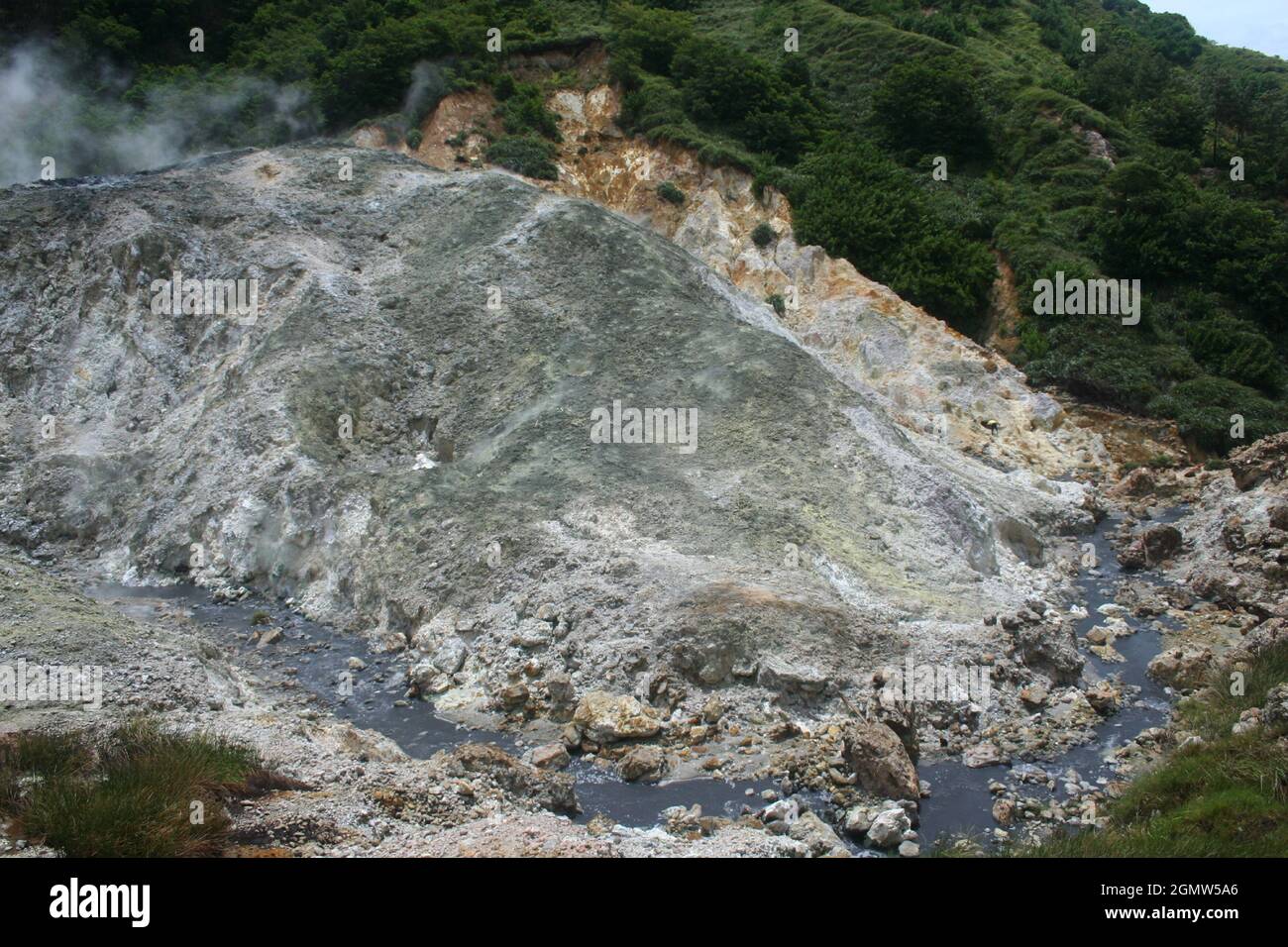 St. Lucia Sulfur Springs Stock Photo - Alamy