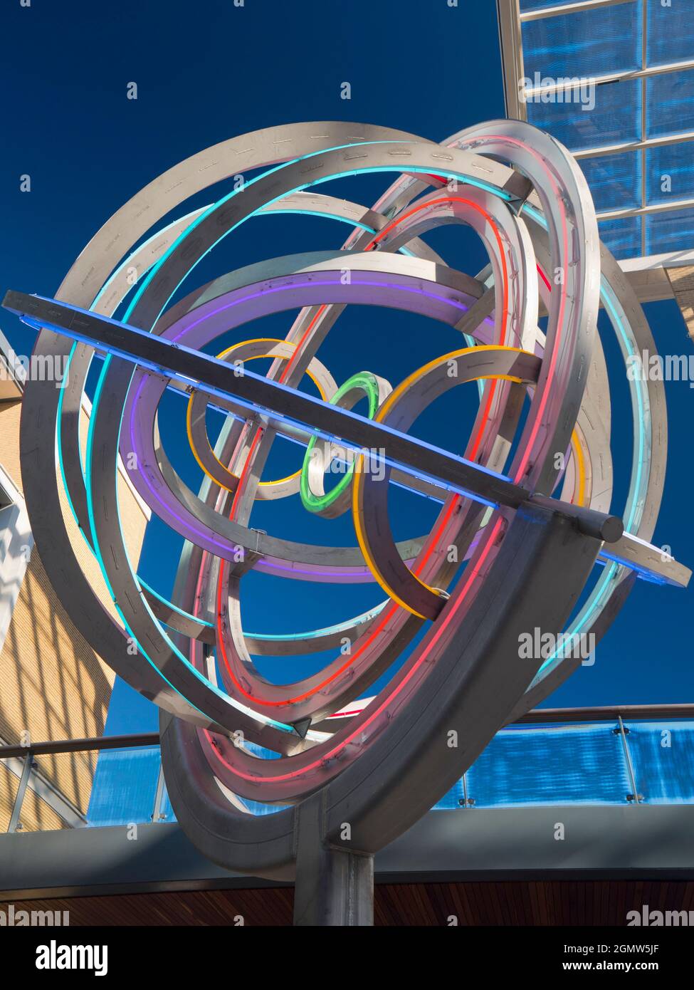 Oxford, England - 2 August 2018 Westgate is a new shopping area in ...