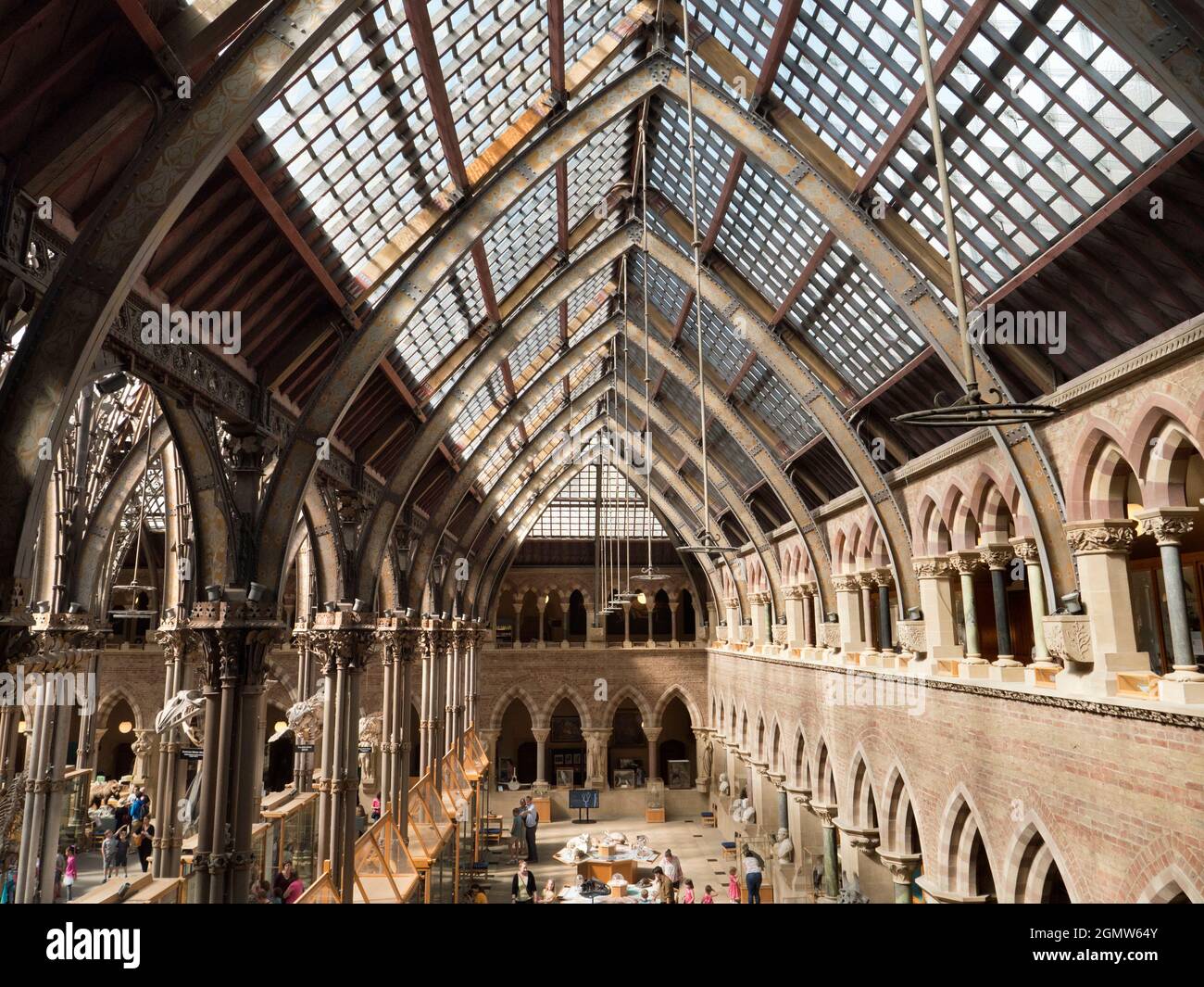 Oxford, England - 2014; The Pitt Rivers Museum is a museum displaying ...