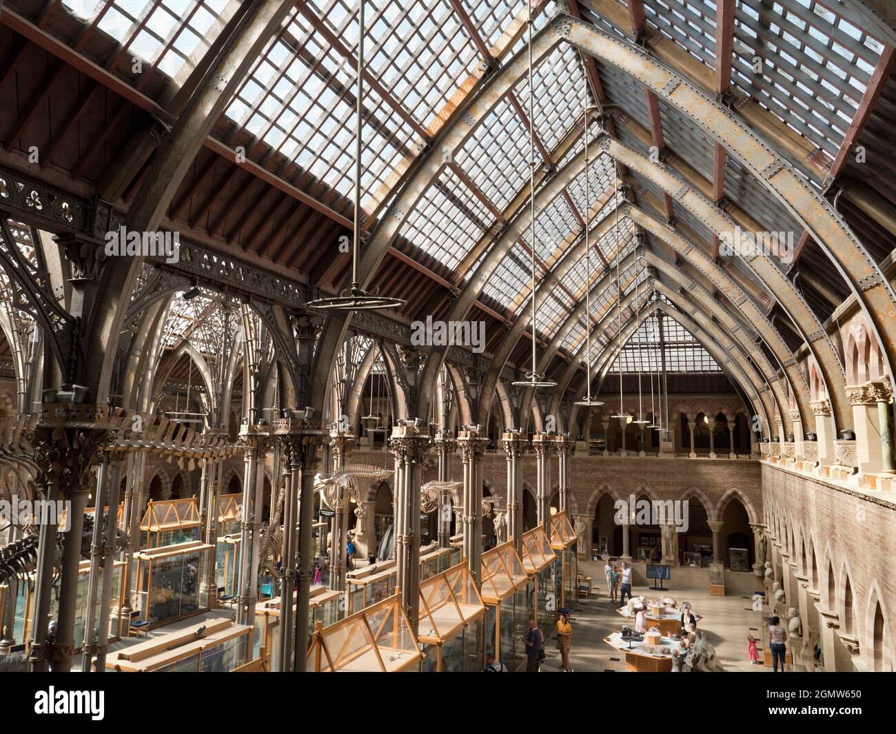 Oxford, England - 2014; The Pitt Rivers Museum is a museum displaying ...