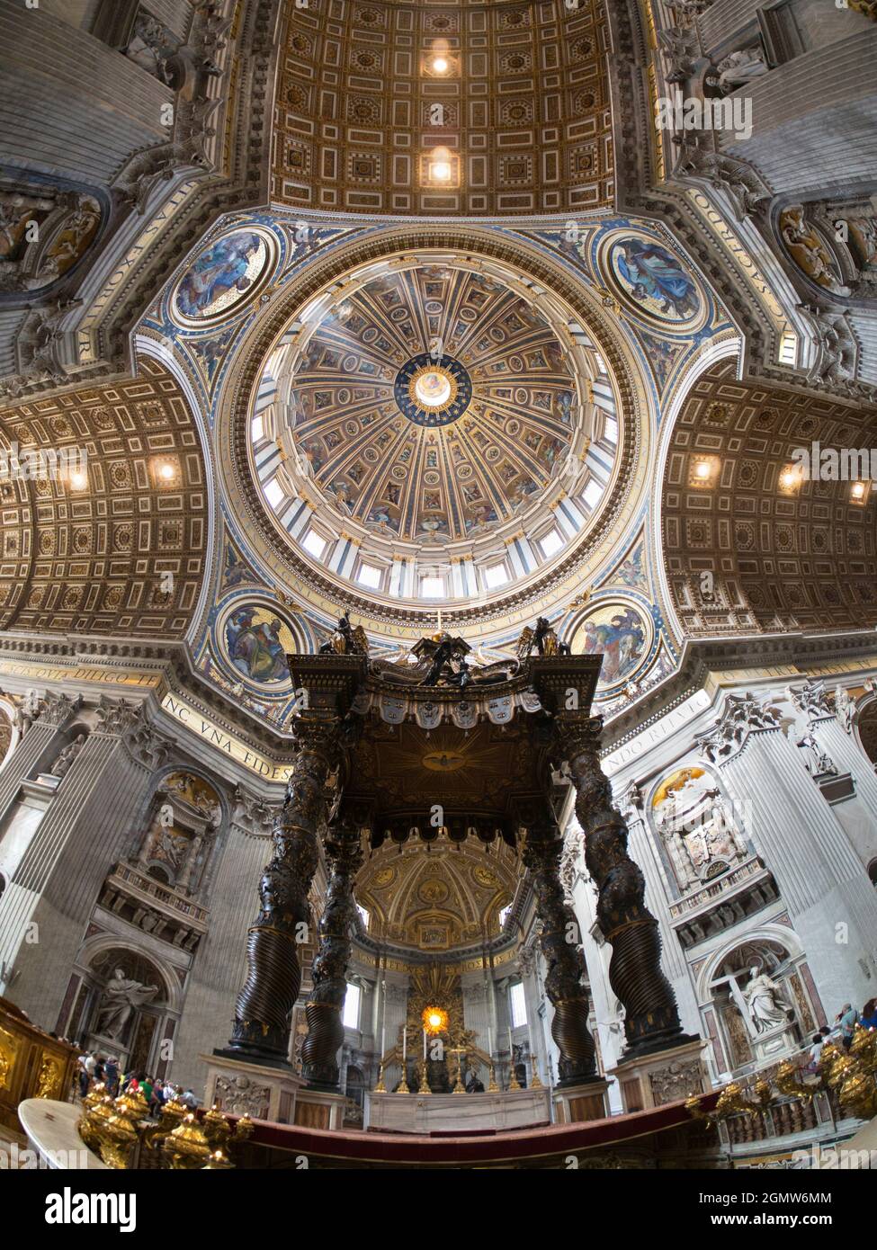 The Vatican, Rome, Italy - October 2014; The Vatican in Rome, Italy, is ...