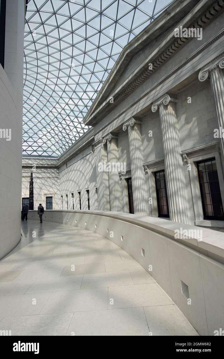 London, England - 2006; Established in 1753, the British Museum is ...