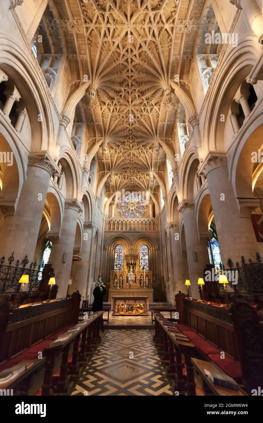 Oxford, England - 2012; Founded in 1525 by Cardinal Wolsey, Christ ...