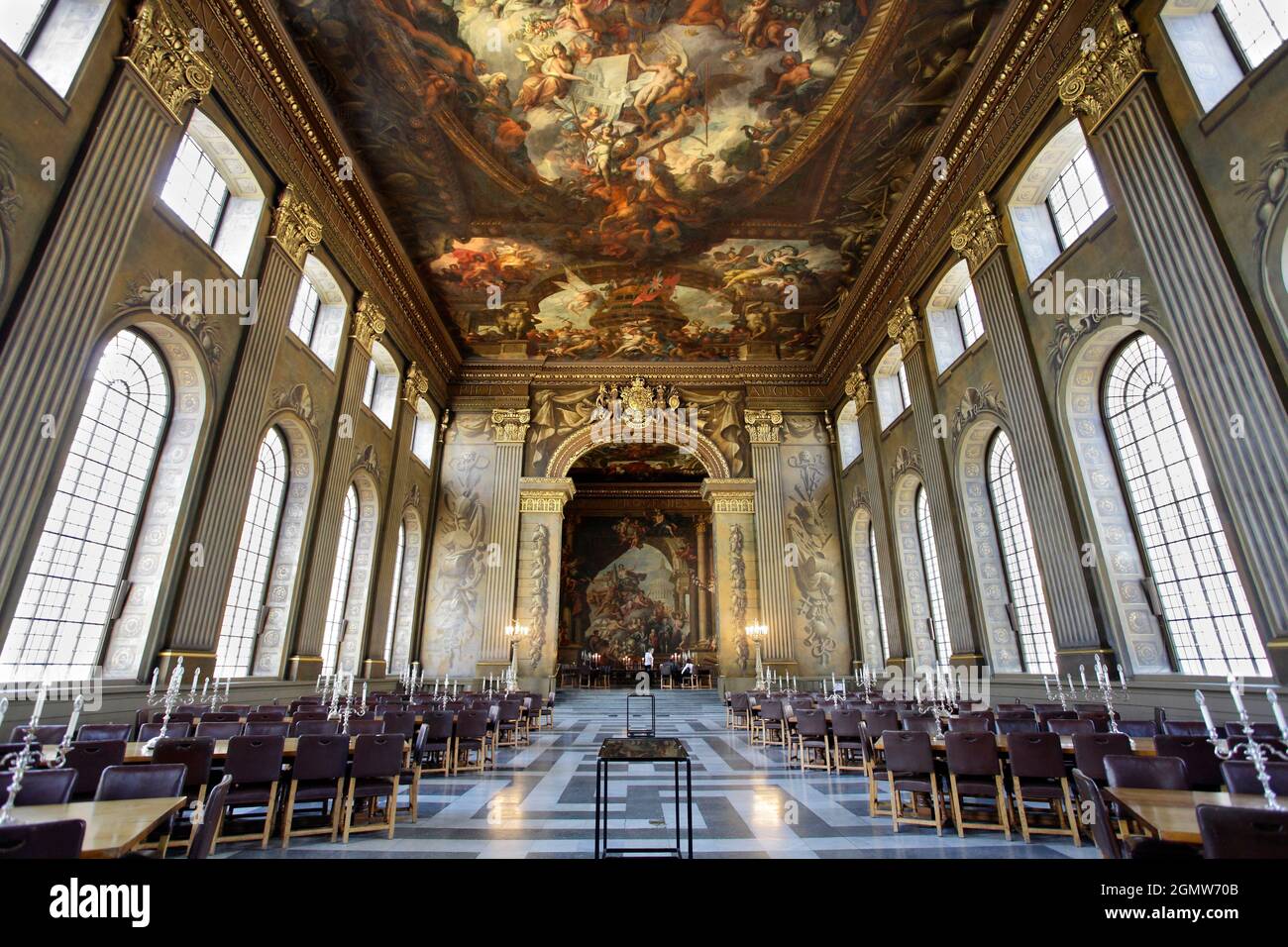 The Old Royal Naval College is the architectural centrepiece of ...