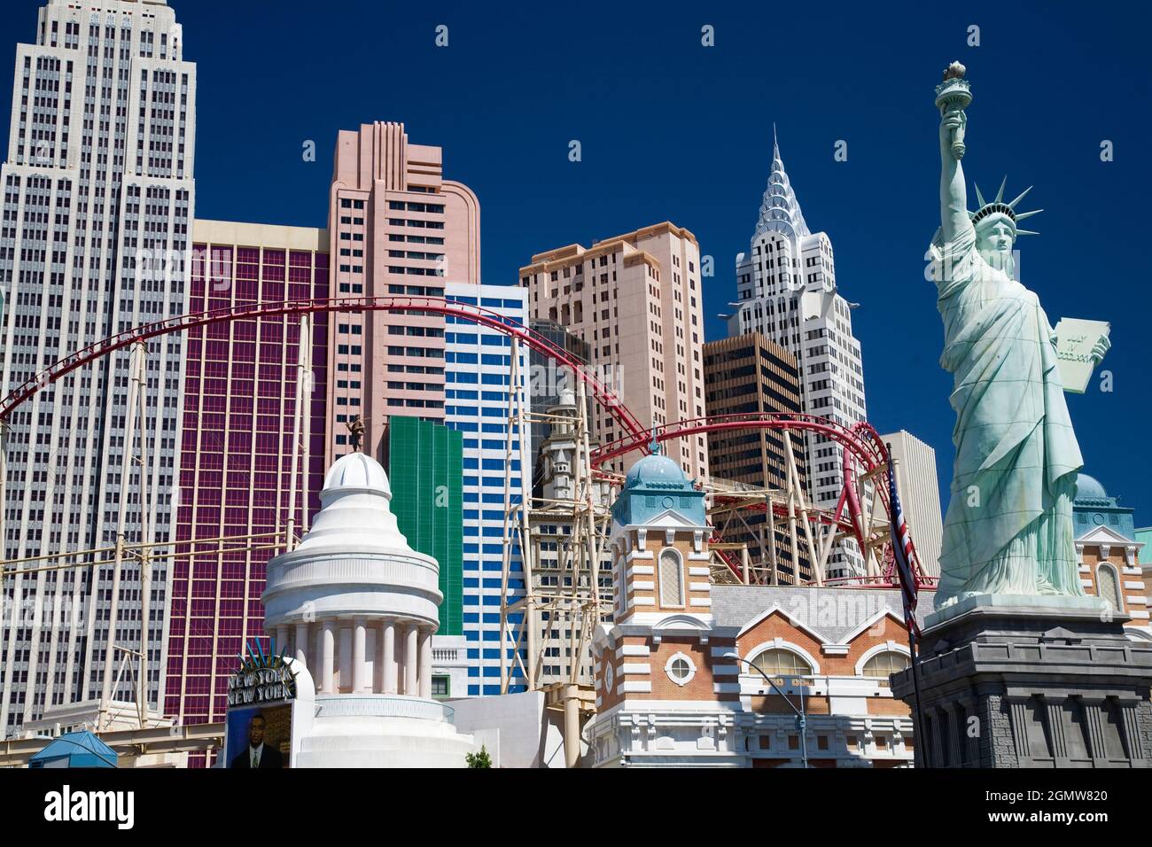 Las Vegas, Nevada, USA - June 2008; Virtually everything in the surreal ...