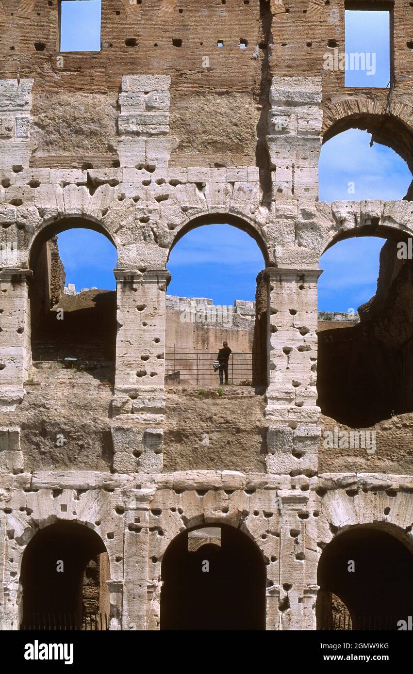 Rome, Italy - February 2004. Yes, it definitely is colossal! The ...