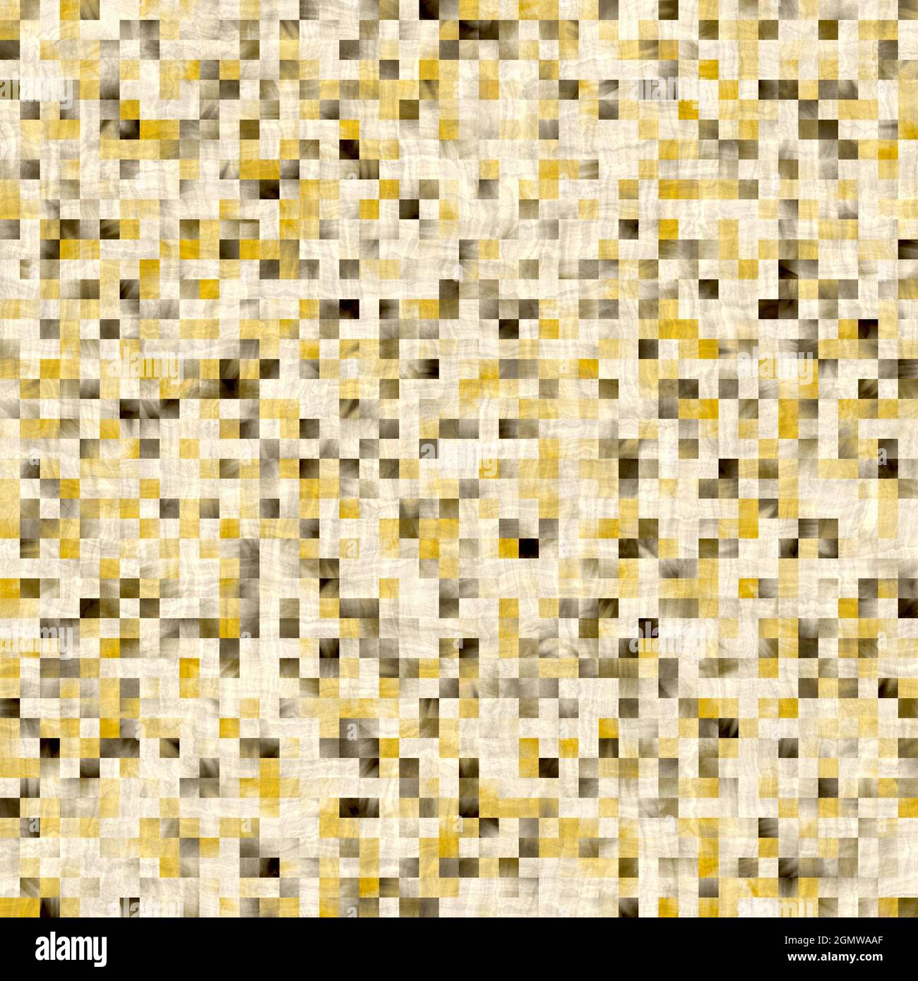 Seamless square tile faux wall mosaic pattern for surface design and ...
