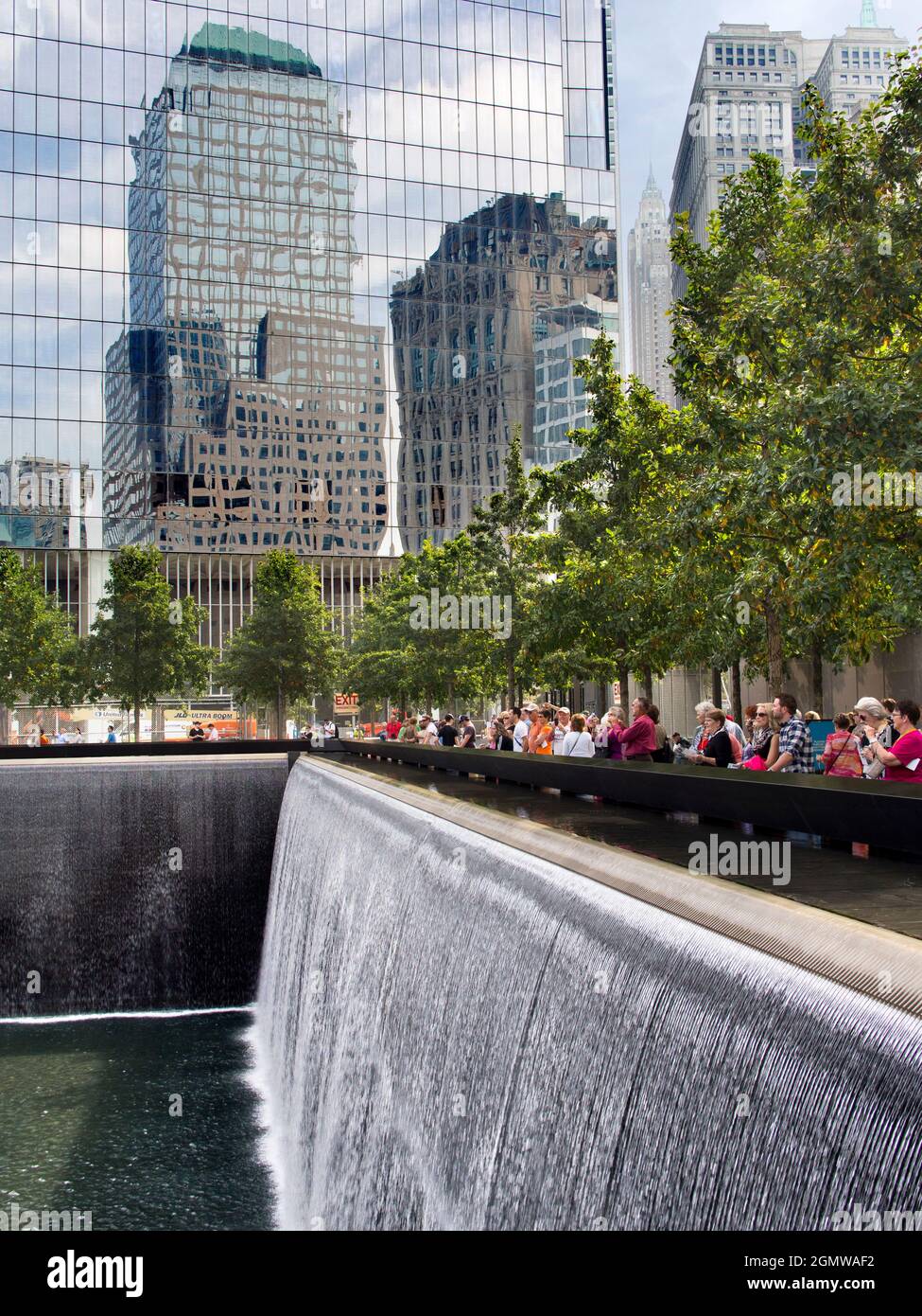 New York, USA - 3 November 2013; many people in view. An iconic place ...