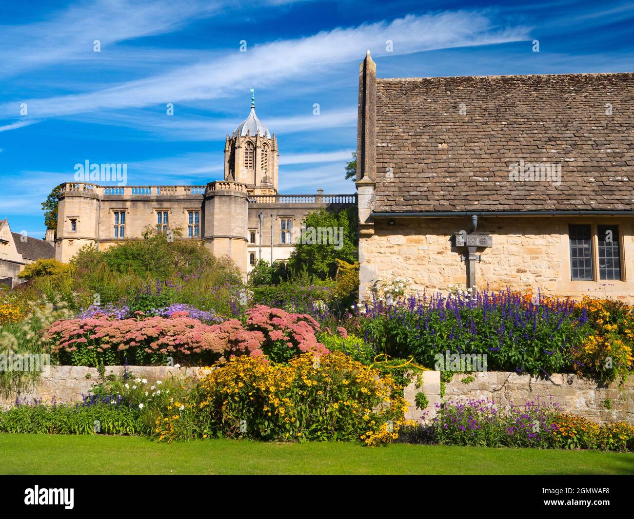Oxford, England - 13 September 2019 Founded in 1525 by Thomas Wolsey ...