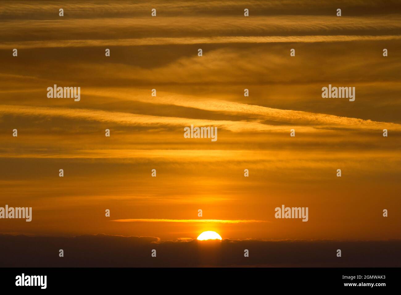Baltic Sea, June 2011; Genuine midnight sun. Very pretty, but not so ...