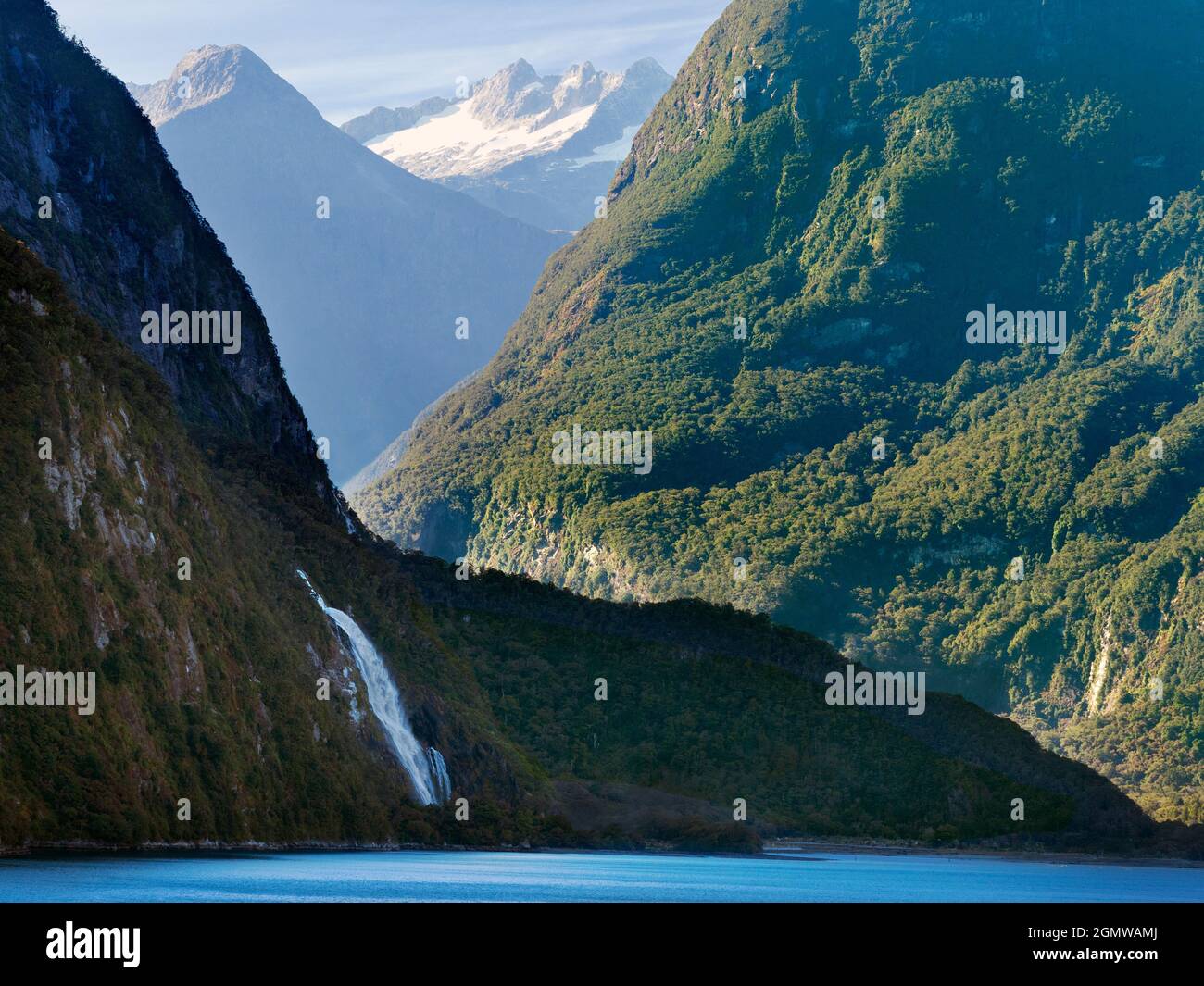 Fiordland, New Zealand - 25 February 2019; Milford Sound is one of the ...