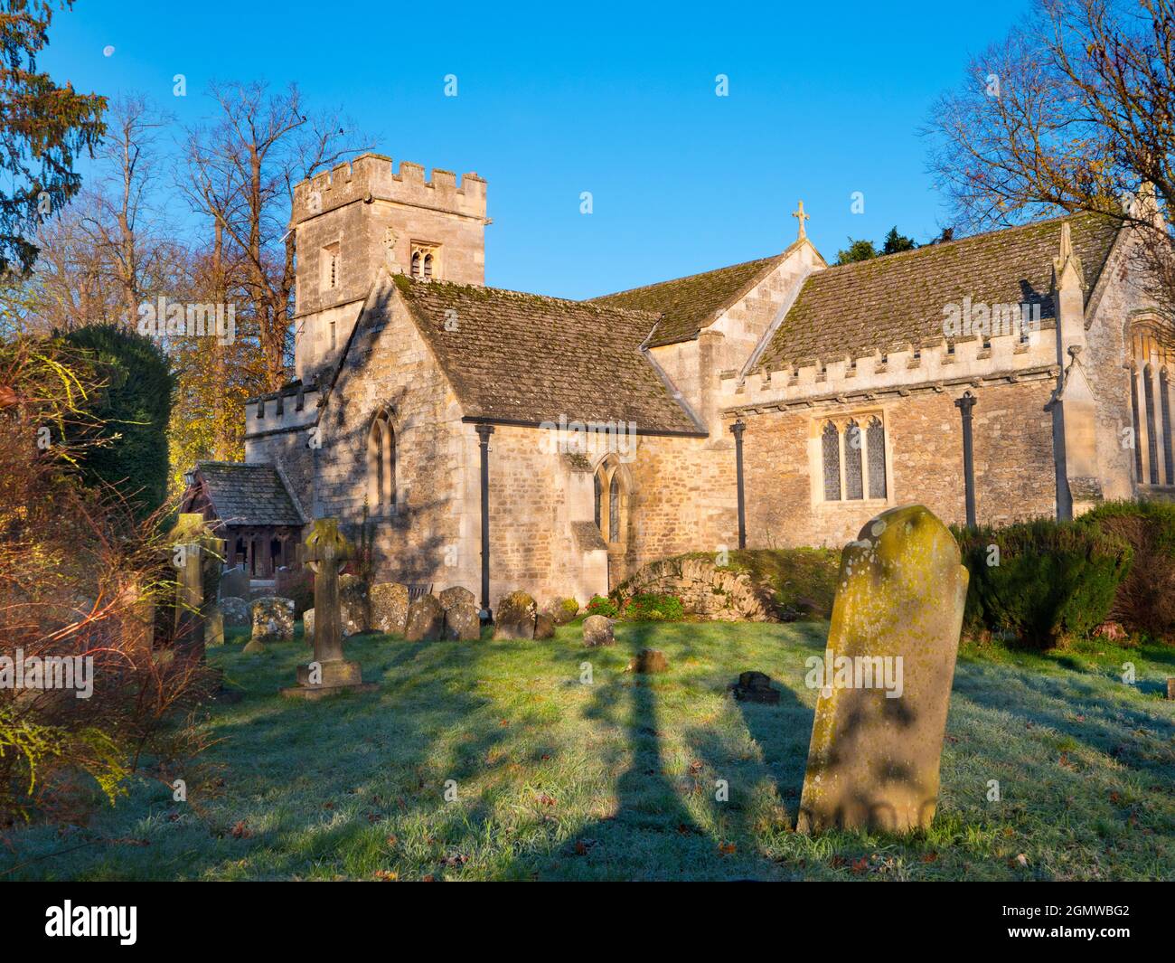 Radley, Oxfordshire, England - 4 November 2020 This is the fine ...