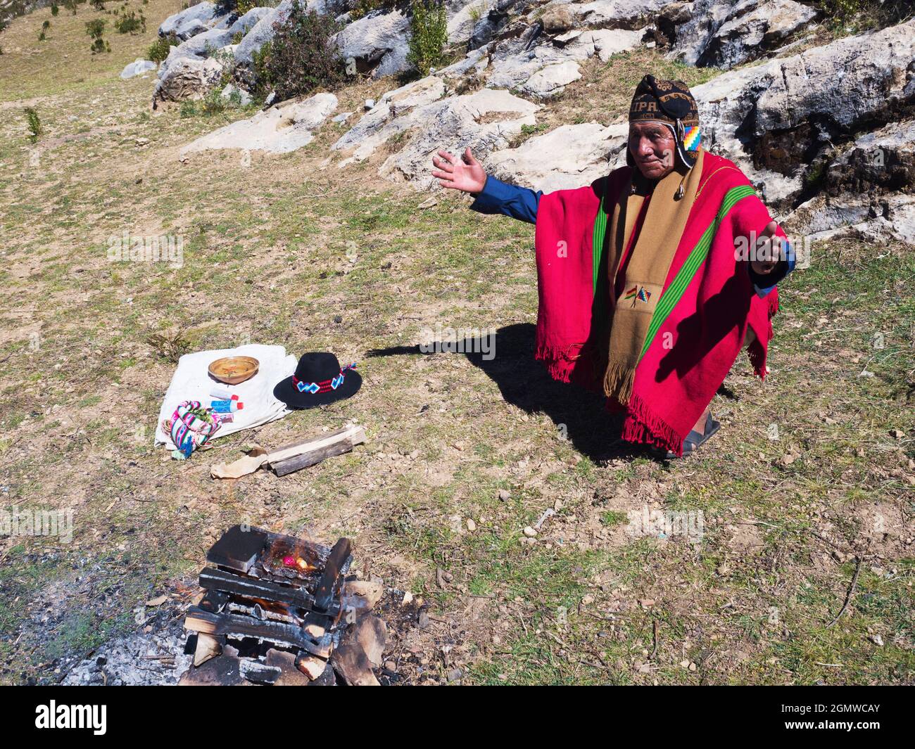Shaman in traditional clothing hi-res stock photography and images - Alamy