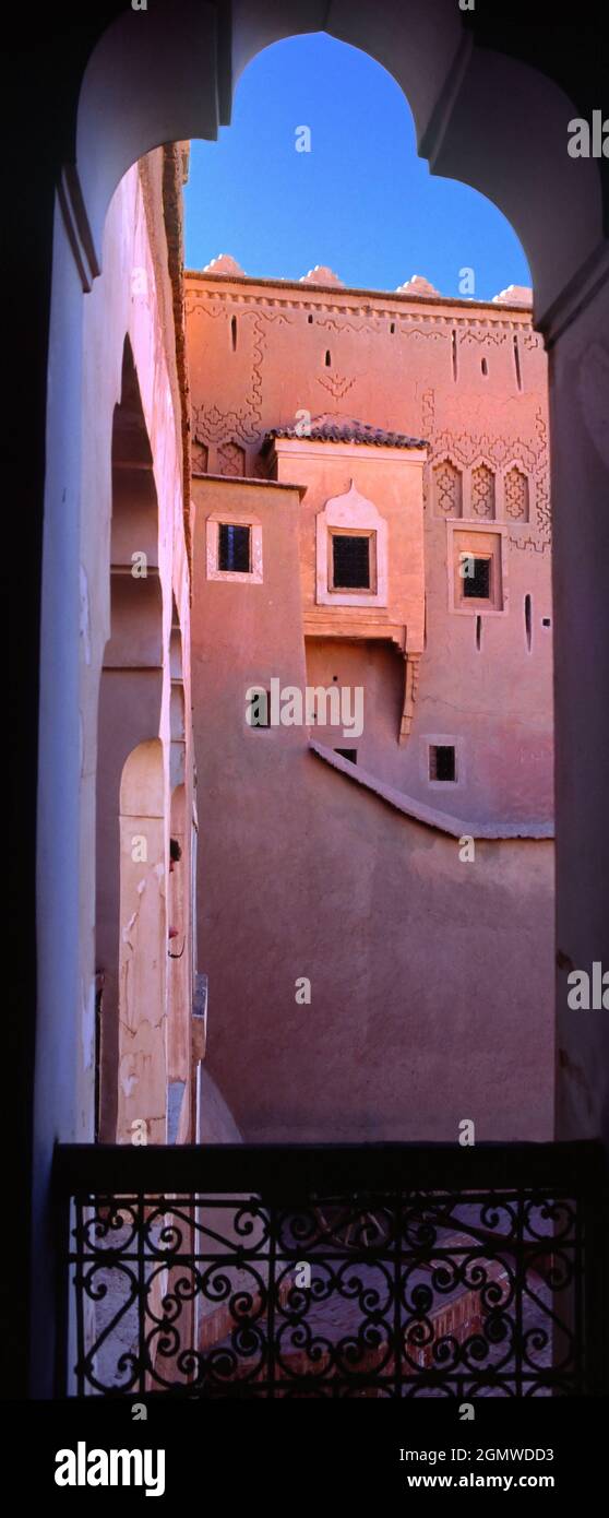 Ouzazate, Morocco - February 2004; Gateway to the Sahara Desert ...