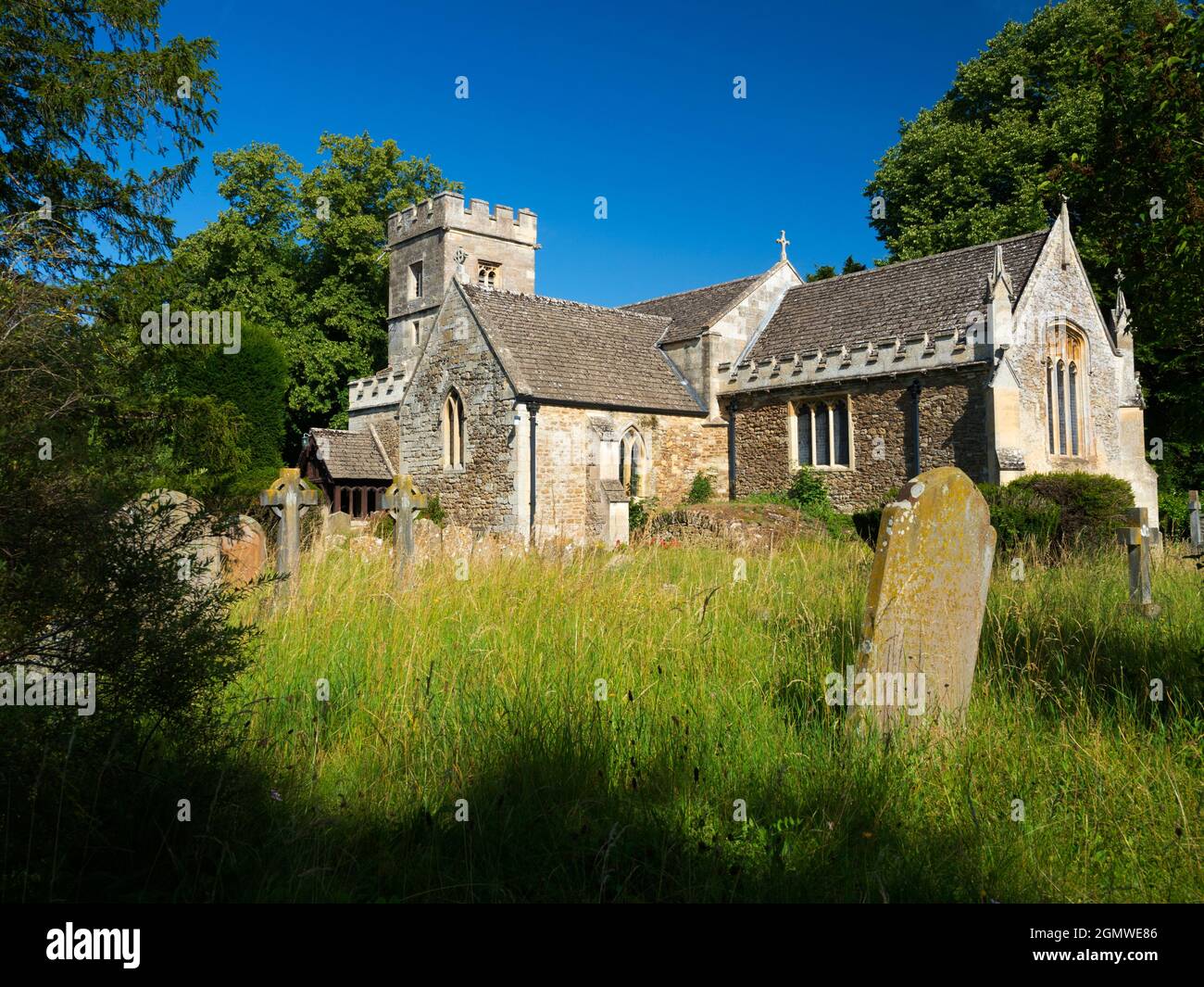 Radley, Oxfordshire, England - 17 July 2020 This is the fine Anglican ...