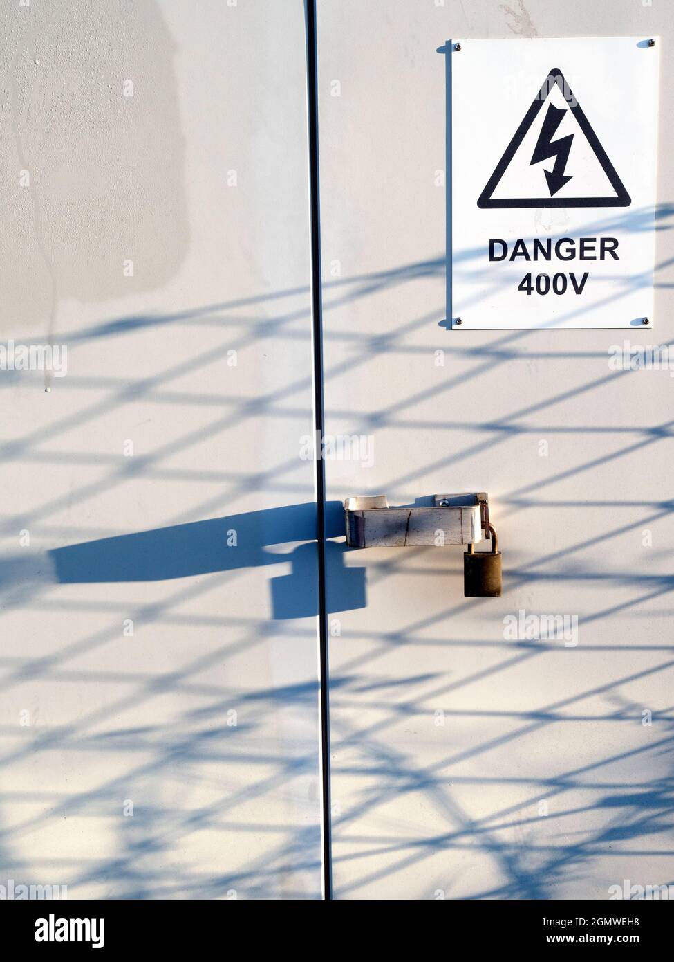 Junction box padlock hi-res stock photography and images - Alamy