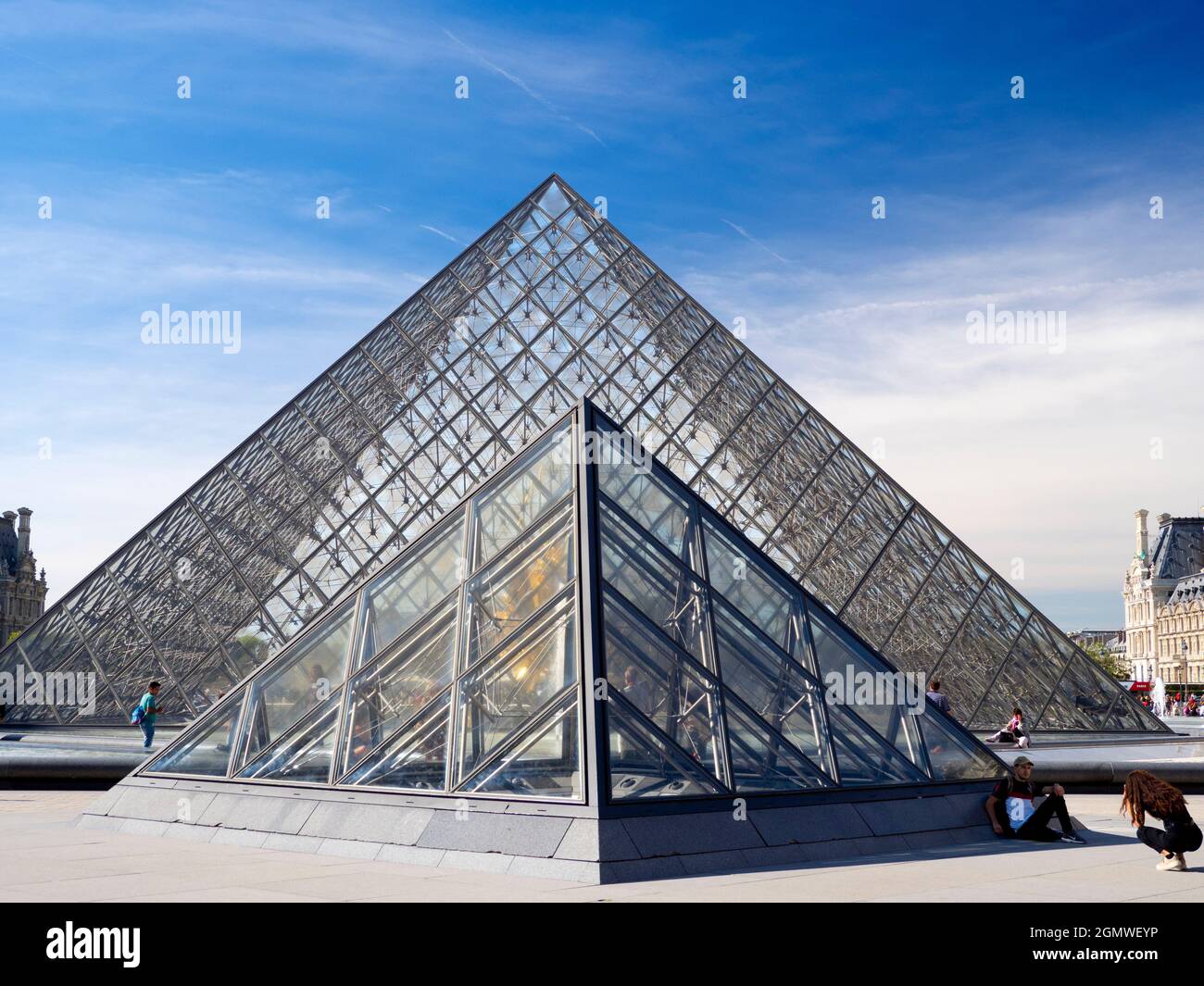Paris, France - 19 September 2018 The Louvre of Paris, or the Mus e du Louvre, to give it its ...