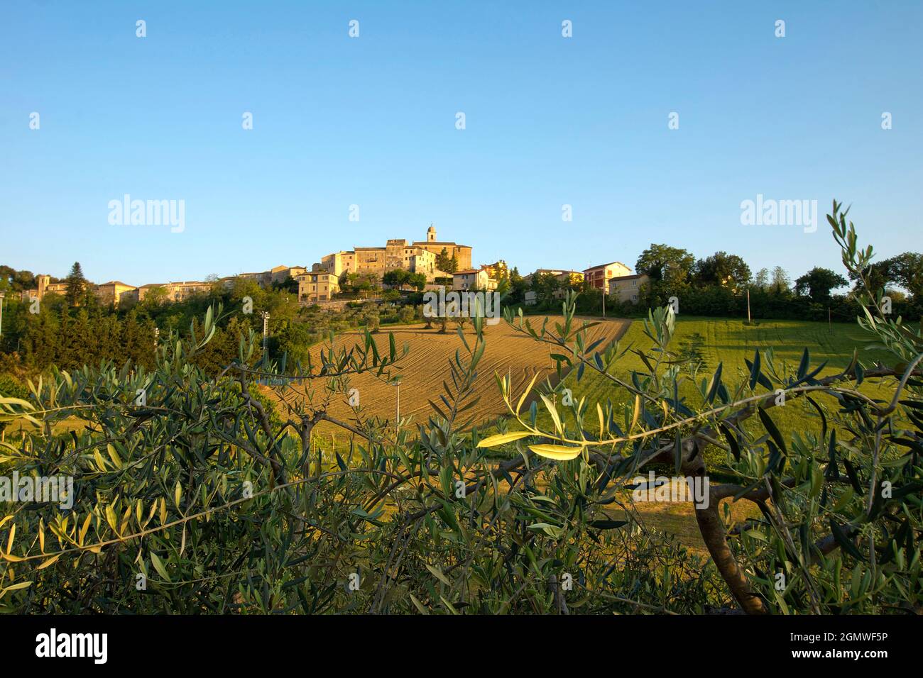 Monsanpietro Morico village, historical centre, Marche, Italy, Europe Stock Photo - Alamy