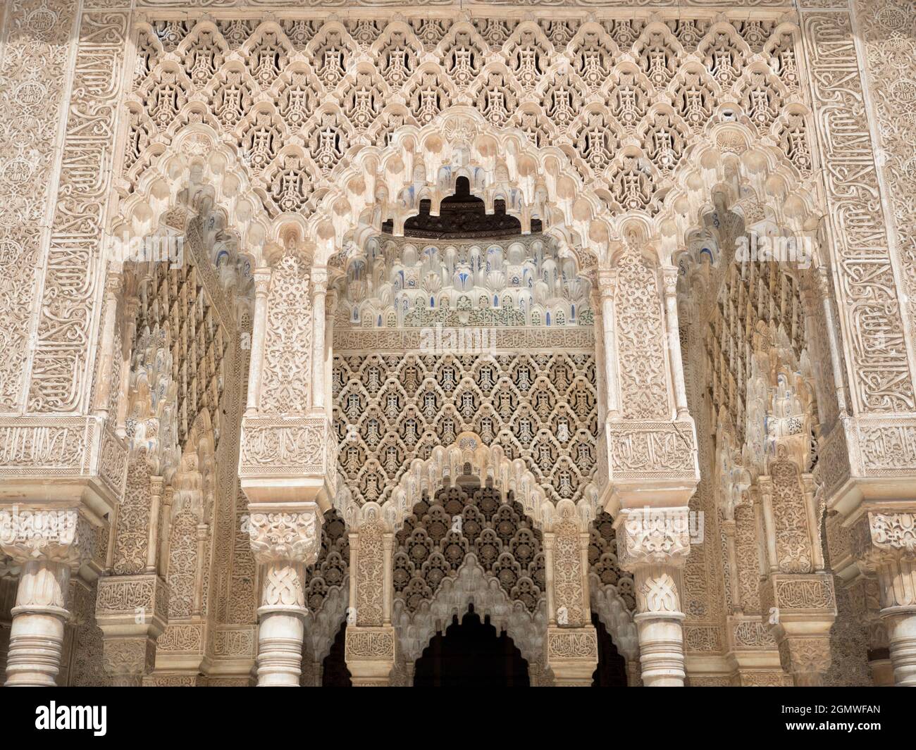 Alhambra Palace, a place of legend, romance and history, represents the ...