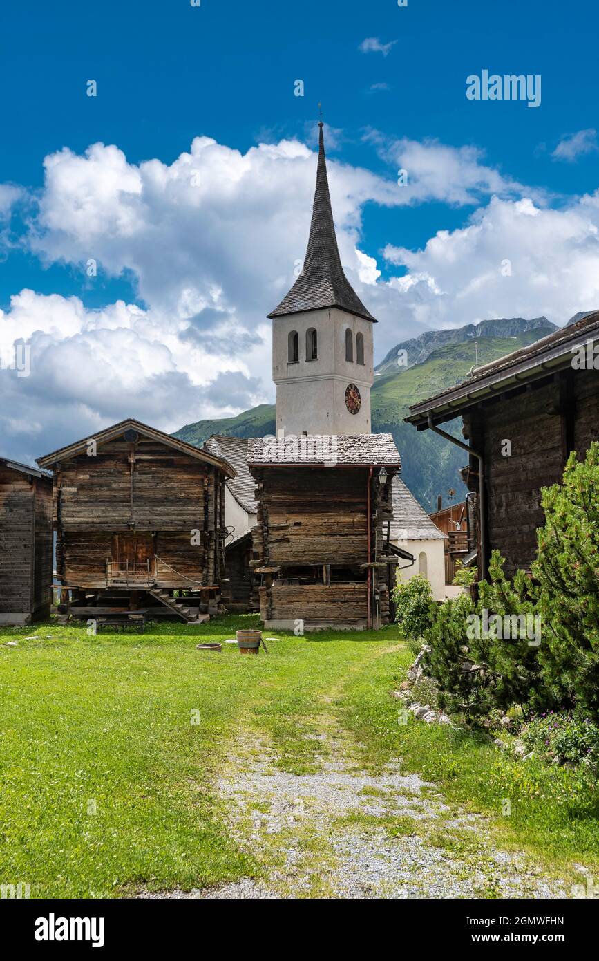 Bellwald village hi-res stock photography and images - Alamy