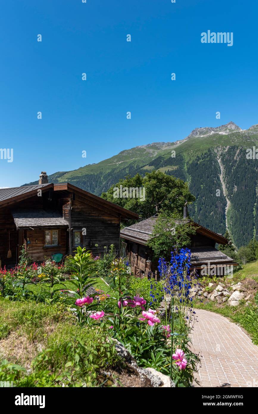 Bellwald village hi-res stock photography and images - Alamy