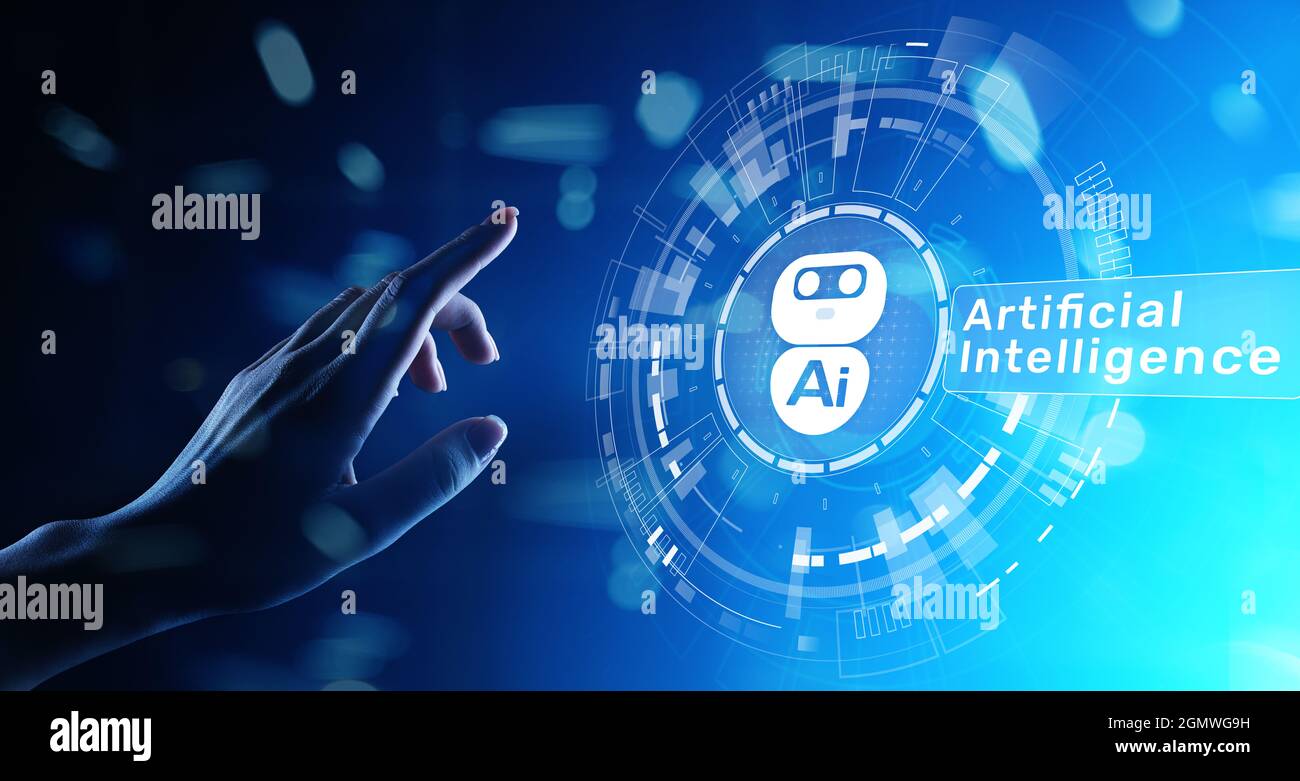 AI Artificial intelligence, Machine learning, Big data analysis and automation technology in ...