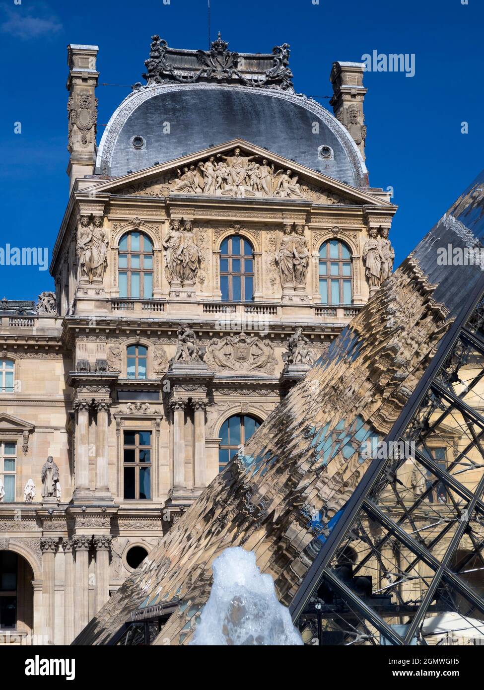 Paris, France - 19 September 2018 The Louvre of Paris, or the Mus e du Louvre, to give it its ...