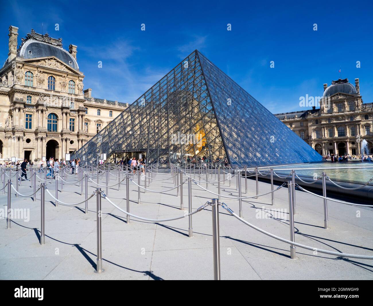 Paris, France - 19 September 2018 The Louvre of Paris, or the Mus e du Louvre, to give it its ...