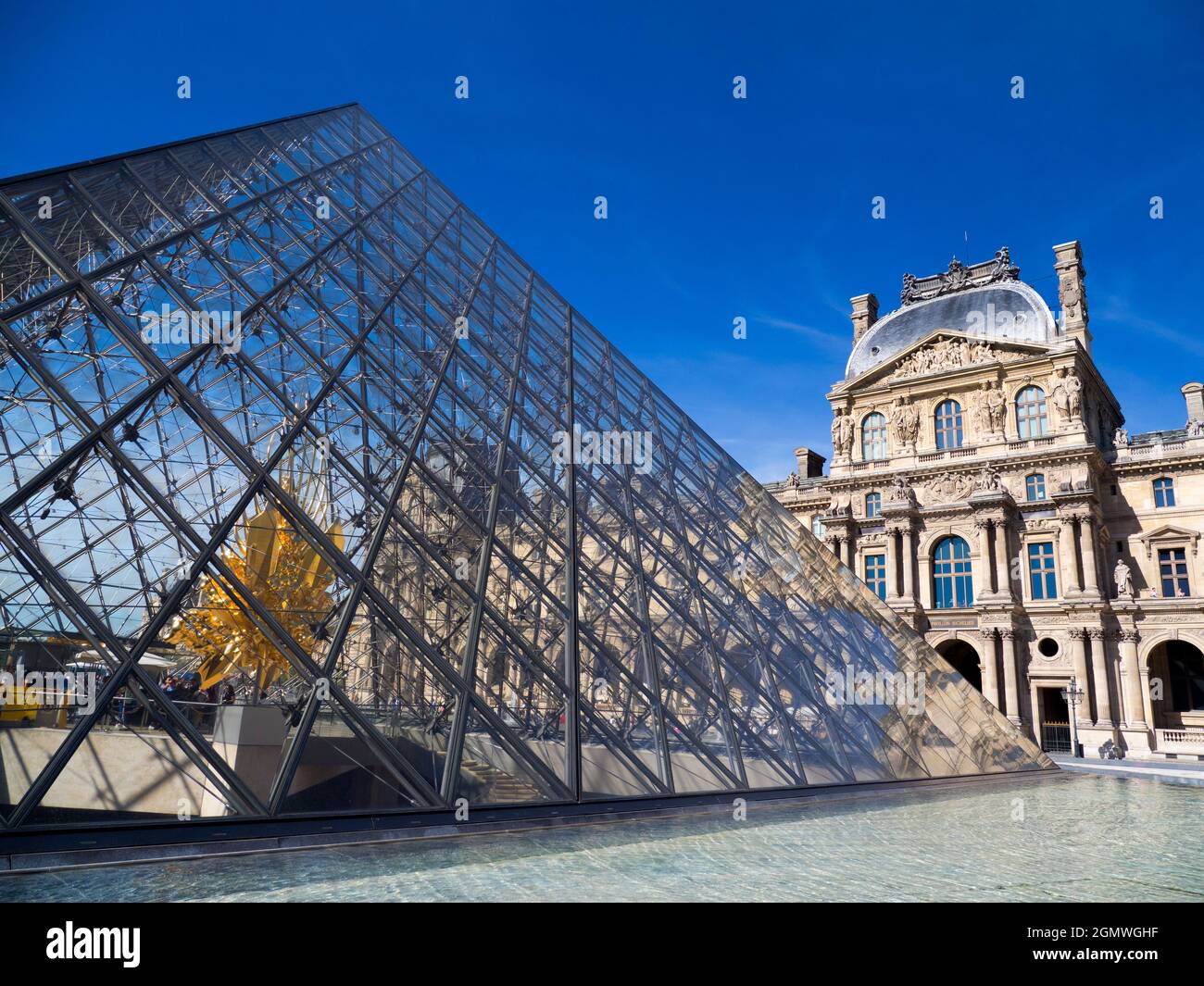 Paris, France - 19 September 2018 The Louvre of Paris, or the Mus e du Louvre, to give it its ...