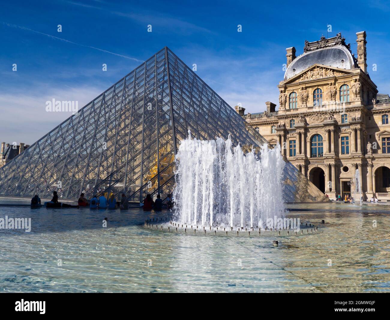 Paris, France - 19 September 2018 The Louvre of Paris, or the Mus e du Louvre, to give it its ...