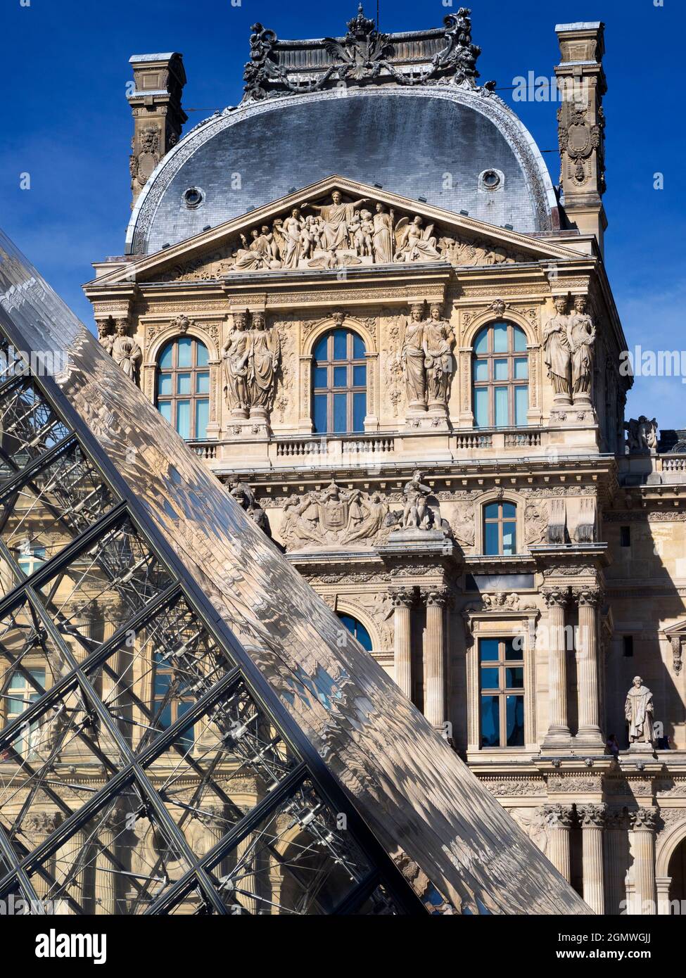 Paris, France - 19 September 2018 The Louvre of Paris, or the Mus e du Louvre, to give it its ...