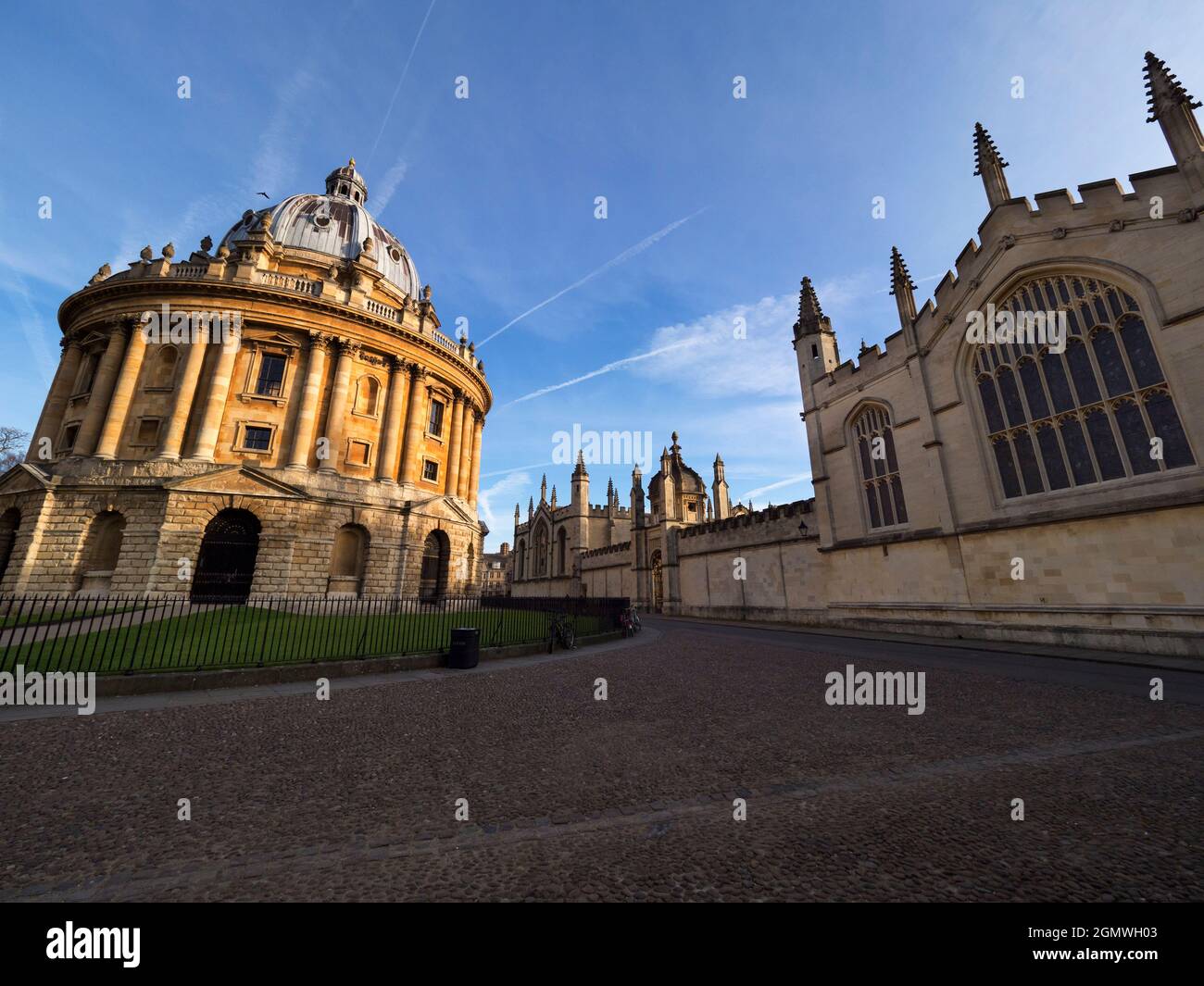 Radcliffe Square lies at the heart of historic Oxford. Centre-stage is ...