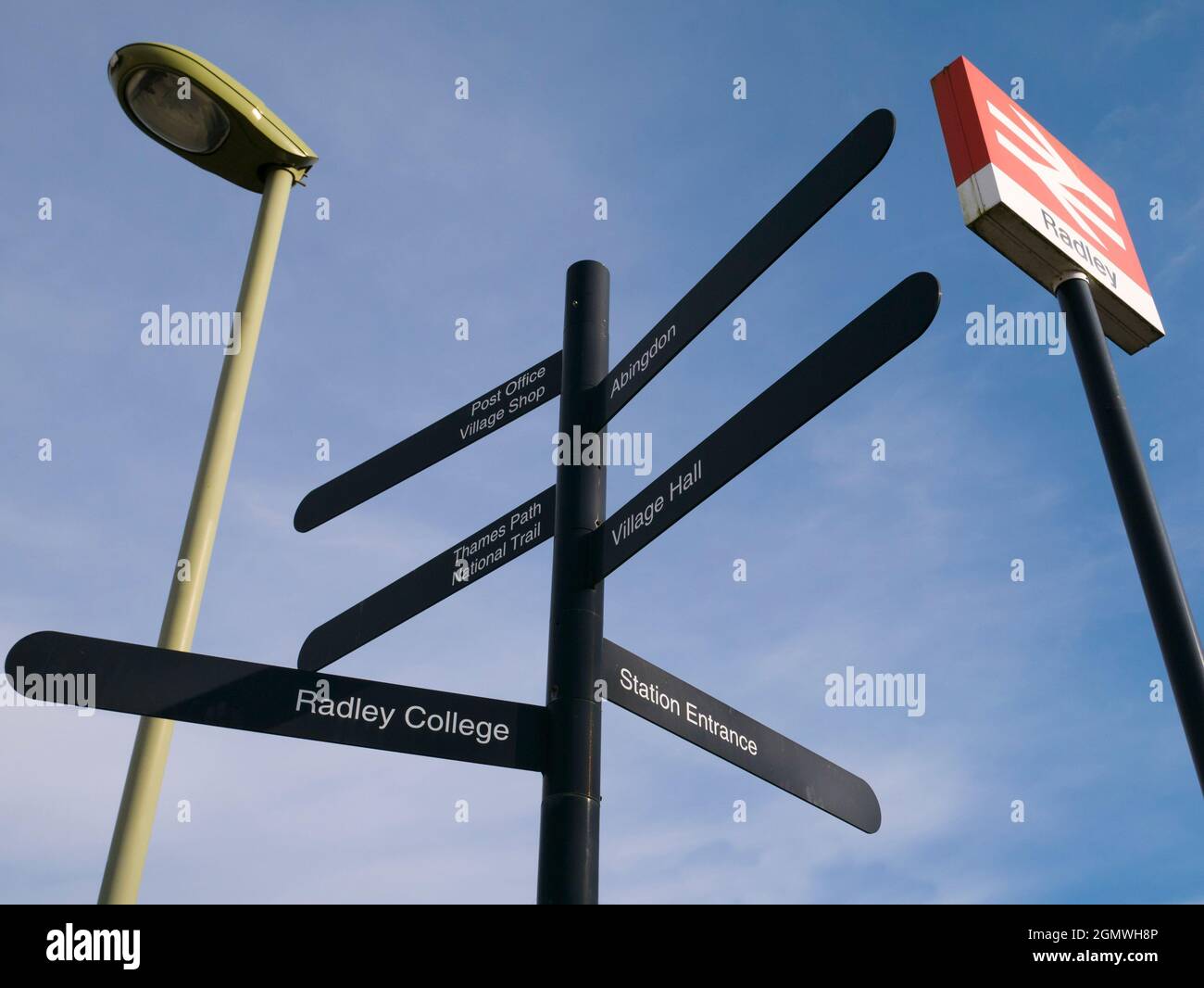 Which way to go? Confusing directions in my home village of Radley in ...