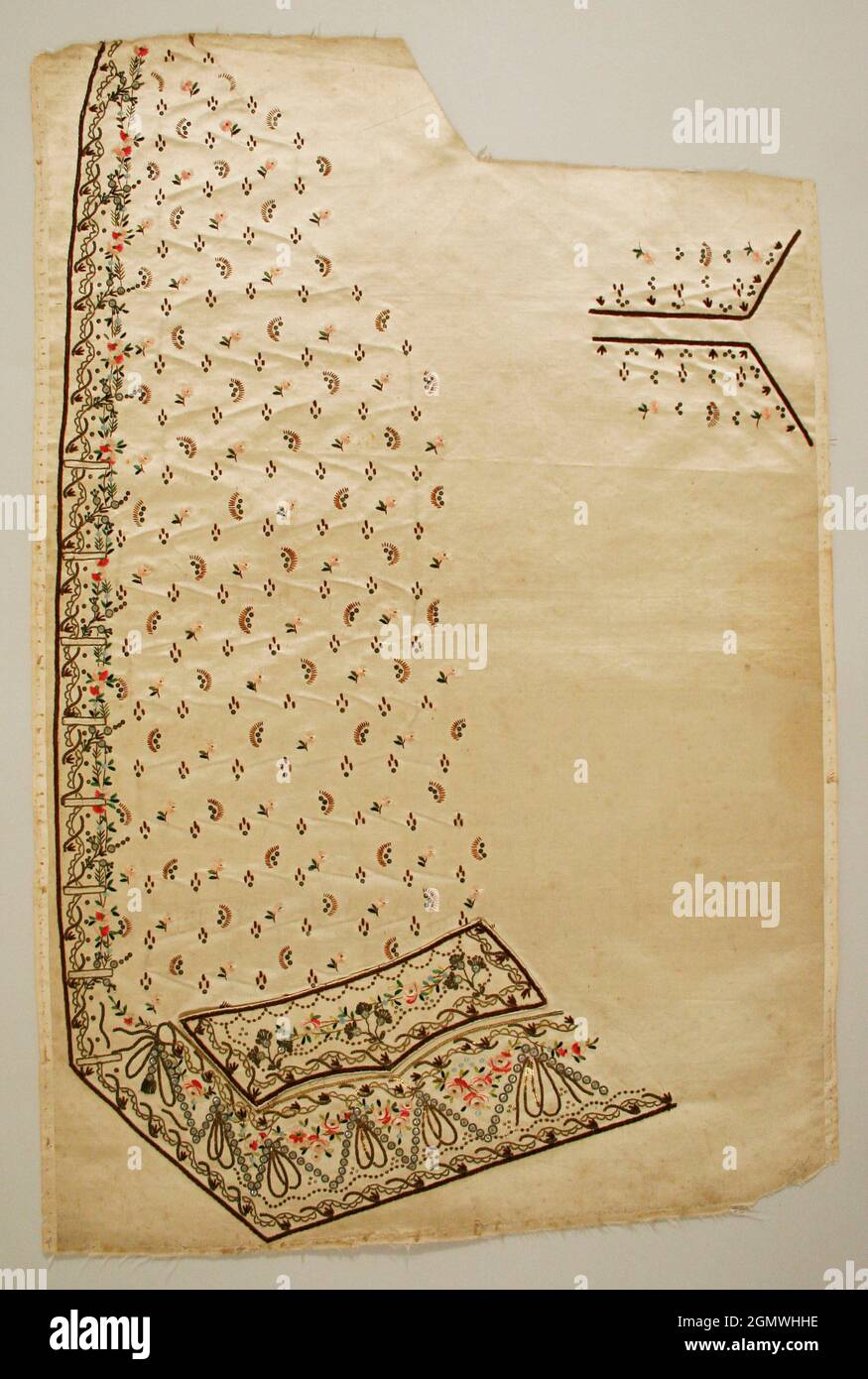 Waistcoat Panels Date Ca 1780 Culture Probably French Medium